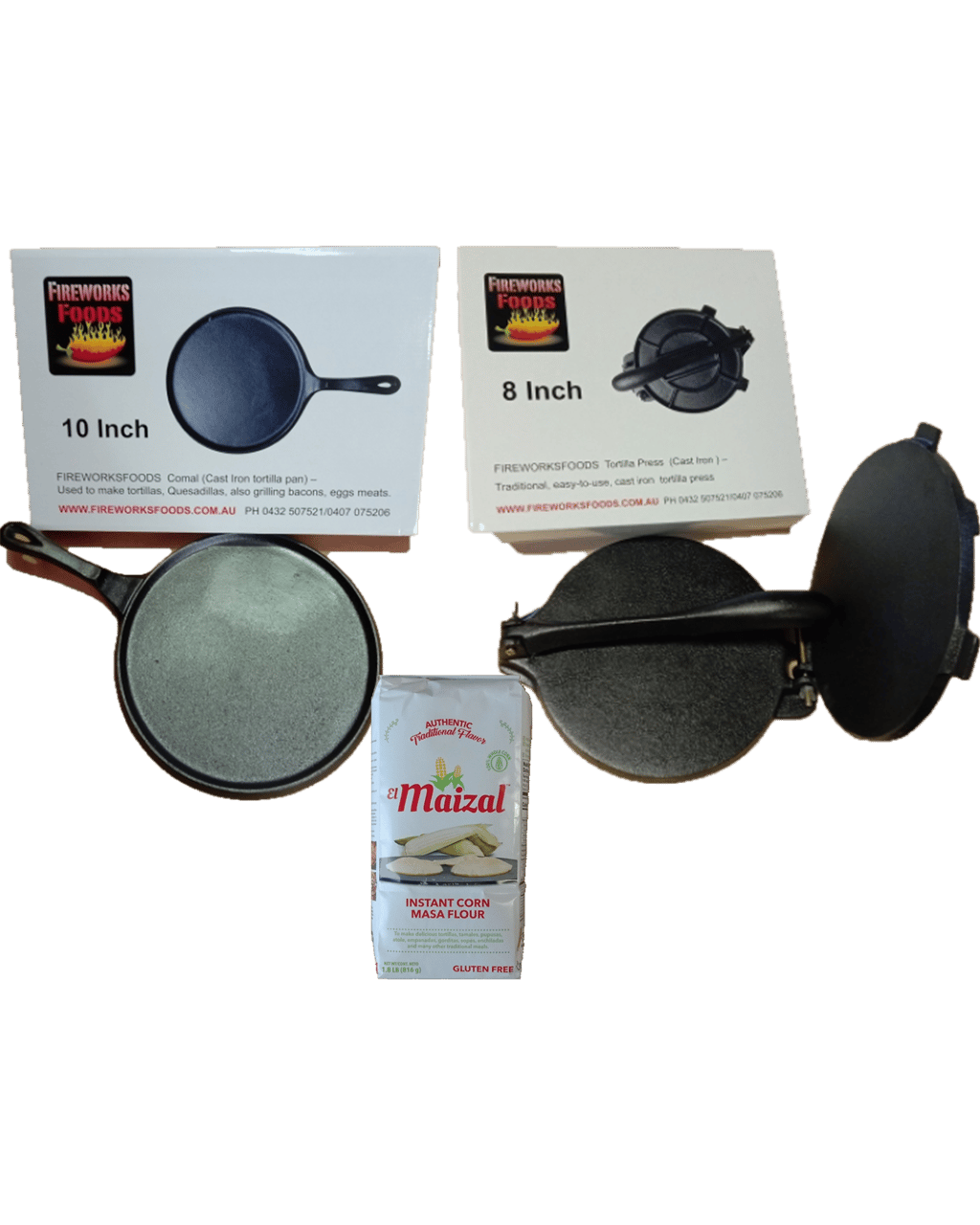 Buy Fireworks Foods Corn Tortilla Kit Online @Lowest Price