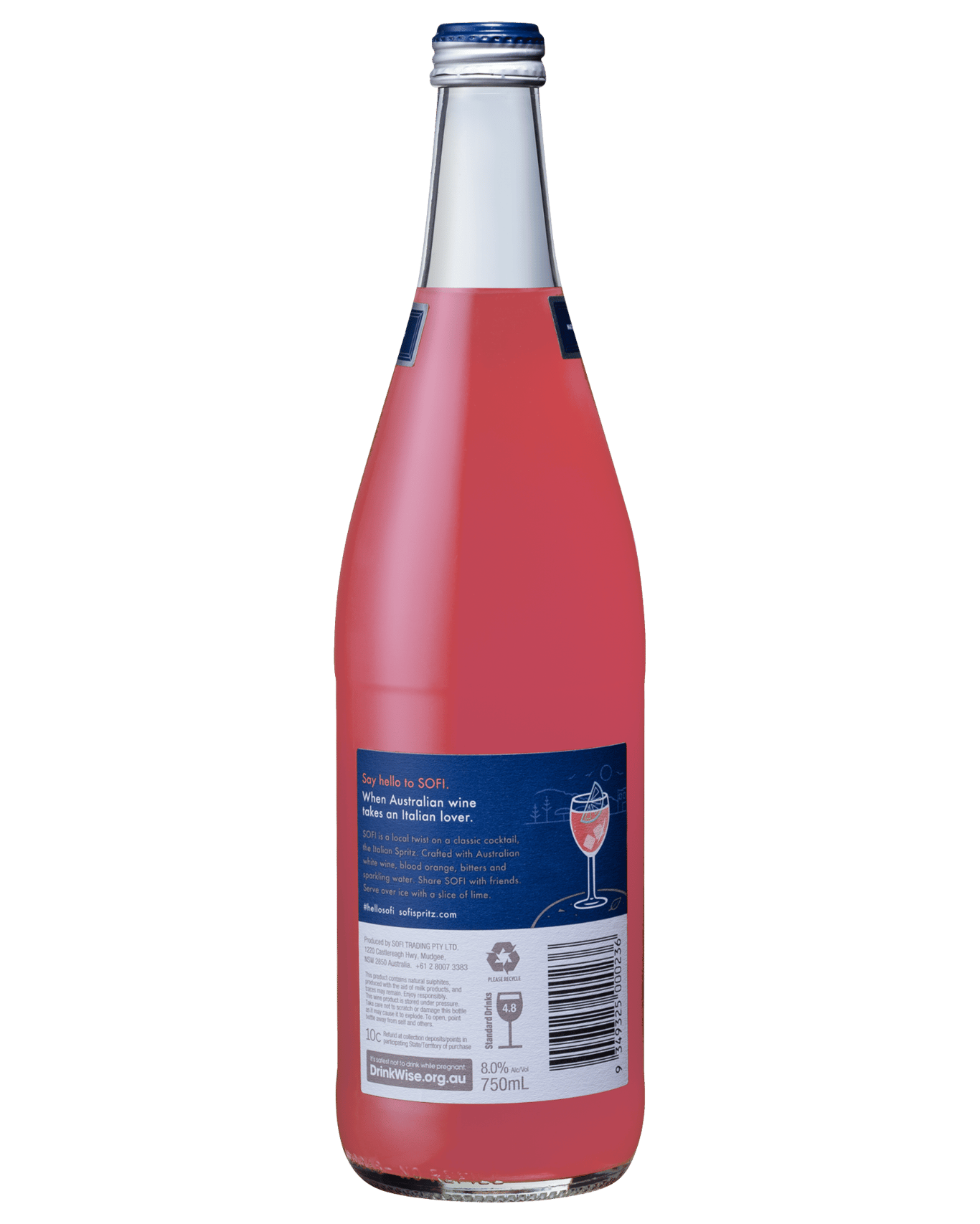 Buy Sofi Spritz Blood Orange & Bitters 6x750ml Online @Lowest Price