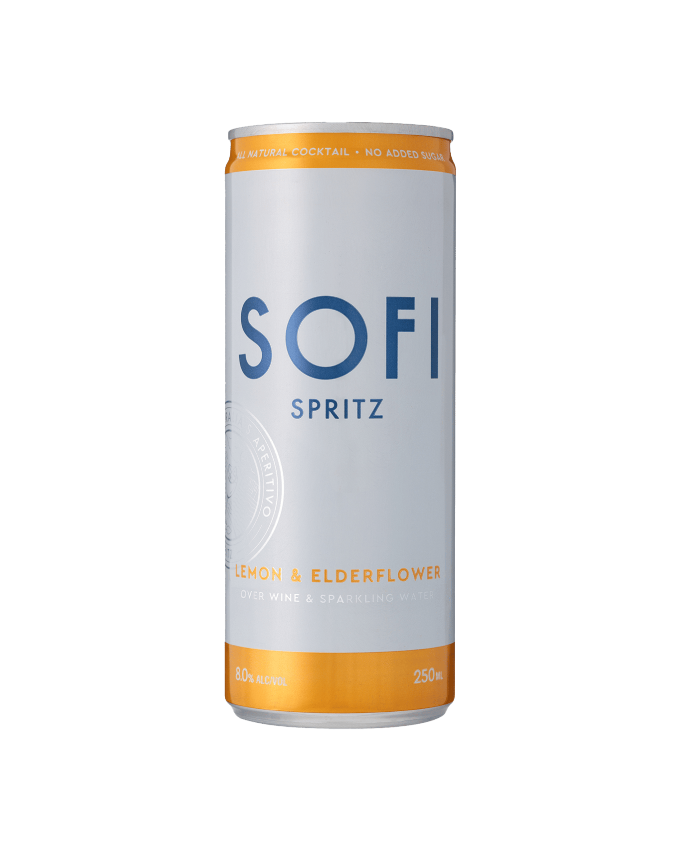 Buy Sofi Spritz Lemon & Elderflower Cans 24 X 250ml Online @Lowest Price