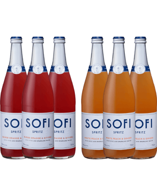 Buy Sofi Spritz Mixed 6x750ml Bottles - 3 X Blood Orange & Bitters & 3 ...