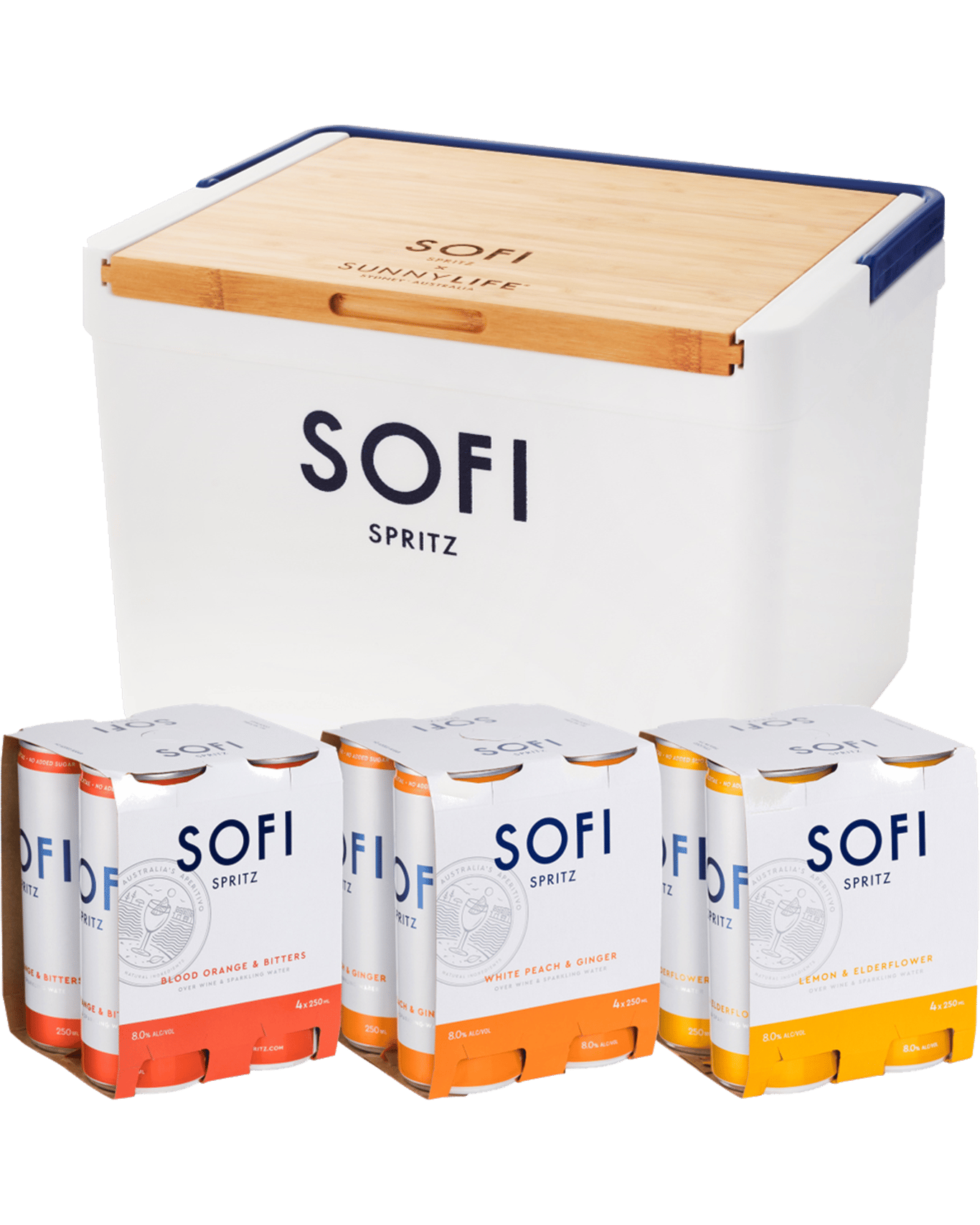 Buy Sofi Spritz Mixed 12 X 250ml Cocktail Cans & Esky Online @Lowest Price