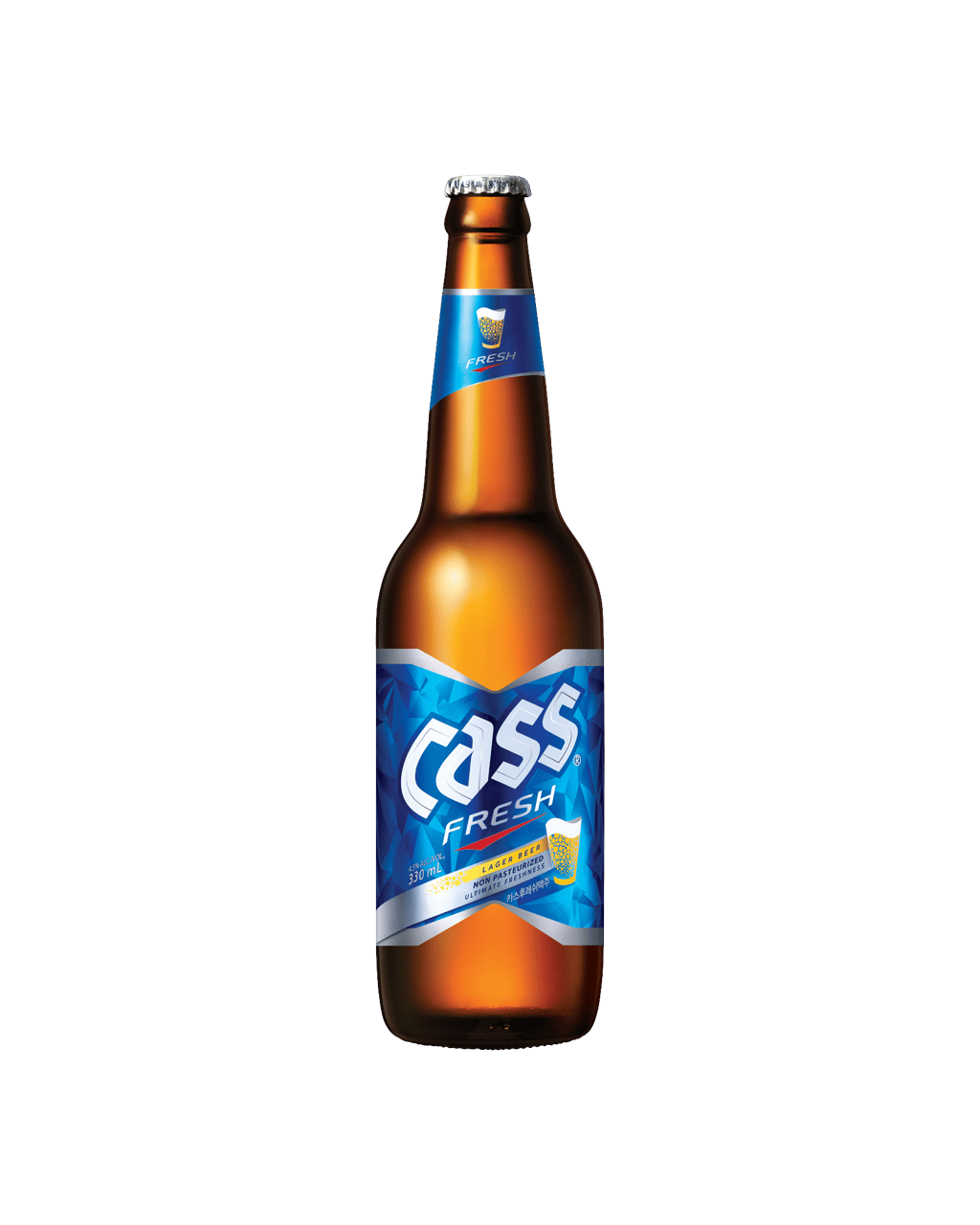 Buy Oriental Brewery Co Cass Fresh Lger Beer 330ml Online @Lowest Price