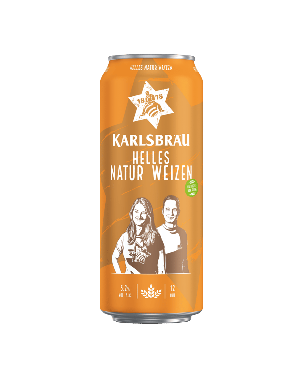 Buy Karlsberg Natural Wheat Beer 500ml Online @Lowest Price