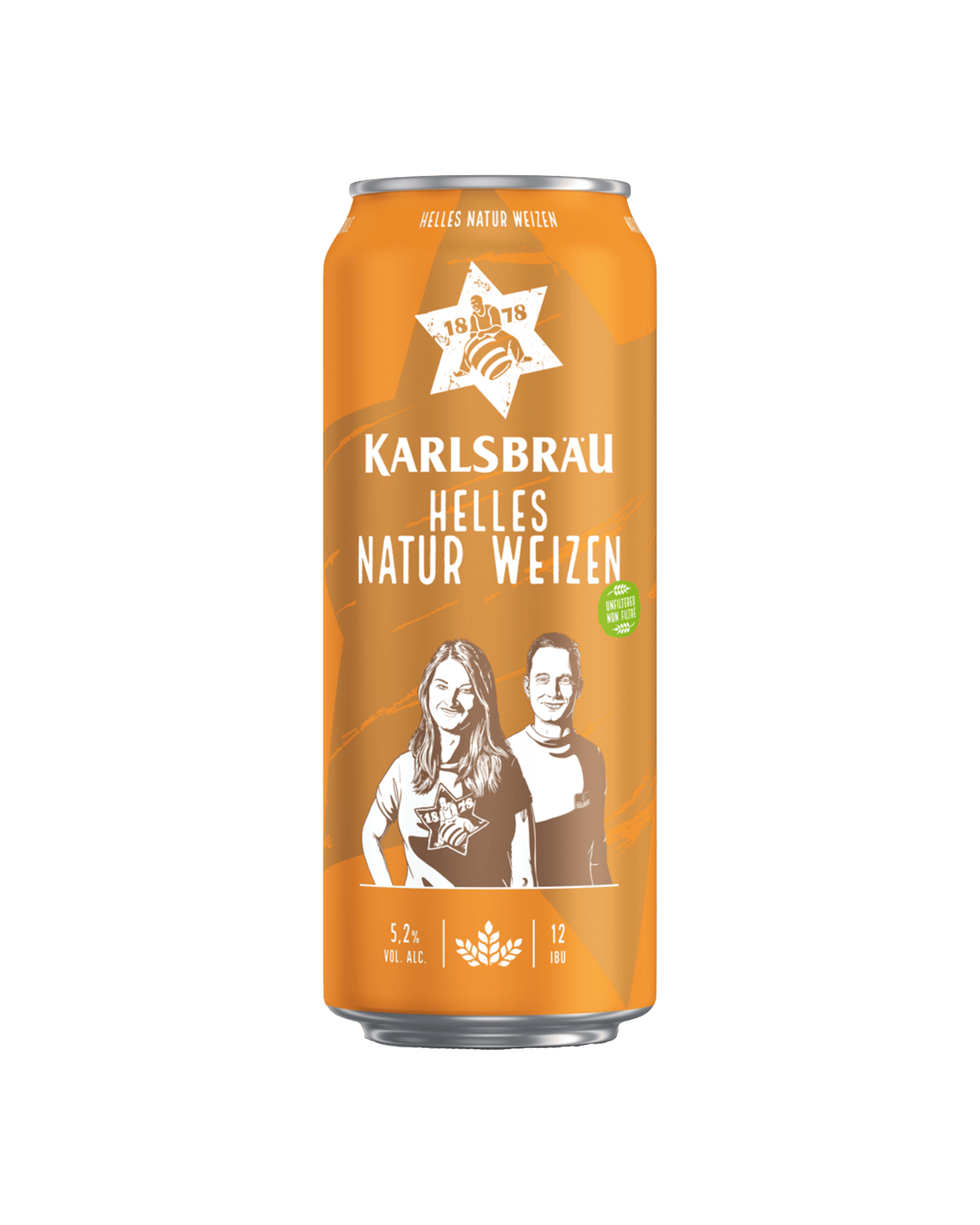 Buy Karlsberg Natural Wheat Beer 500ml Online @Lowest Price