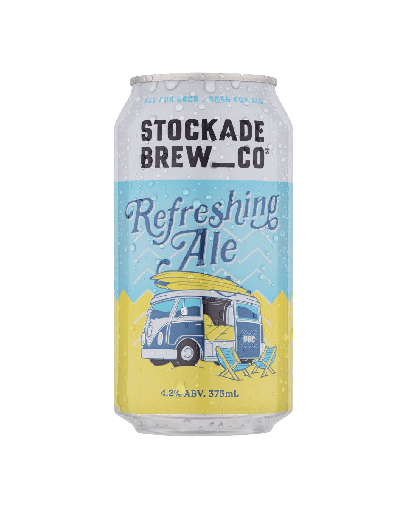 Buy Stockade Brew Co Refreshing Ale Cans 375ml Online (Low Prices) from ...