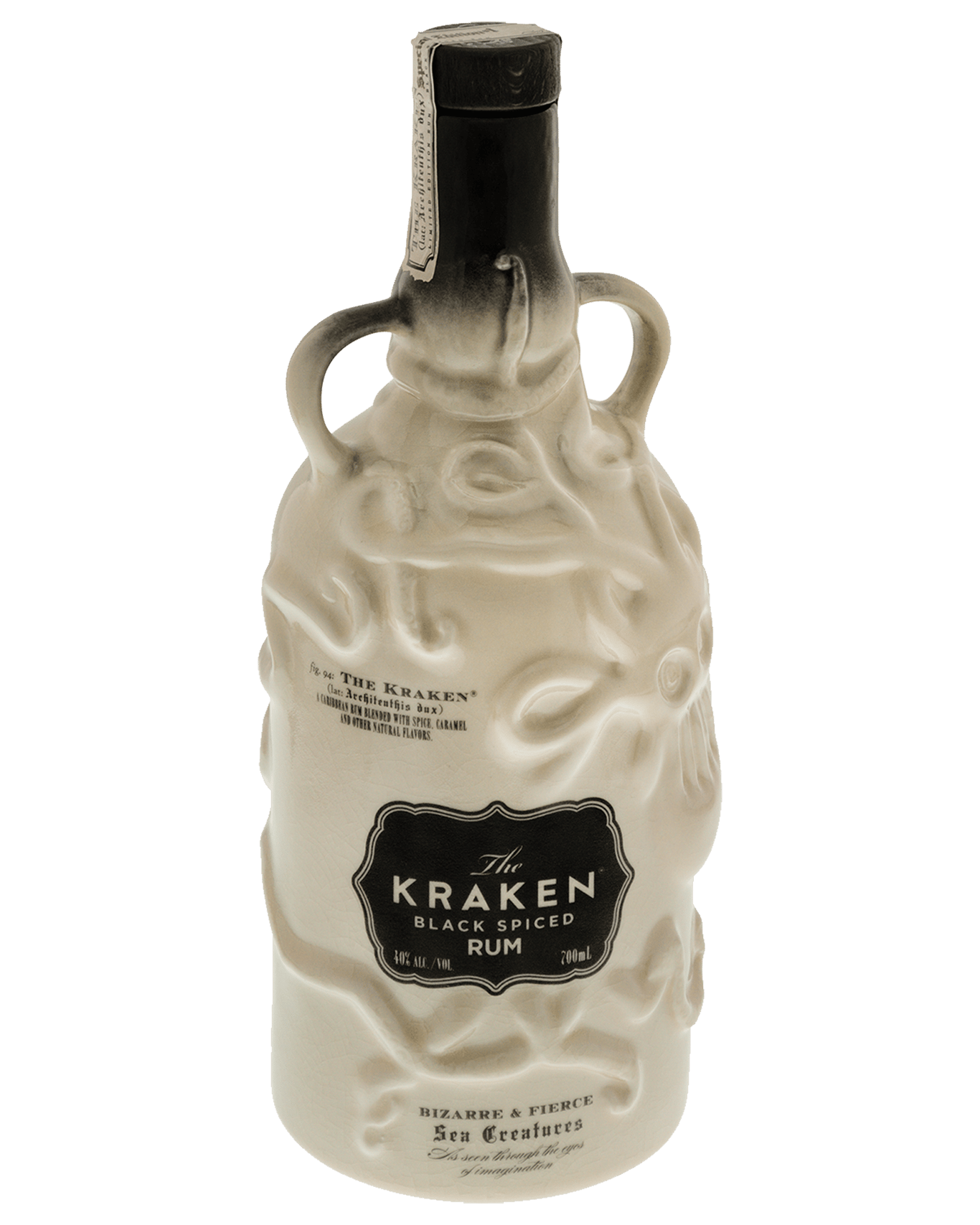 Buy The Kraken Black Spiced Rum Ceramic Bottle 700ml Online Lowest Price