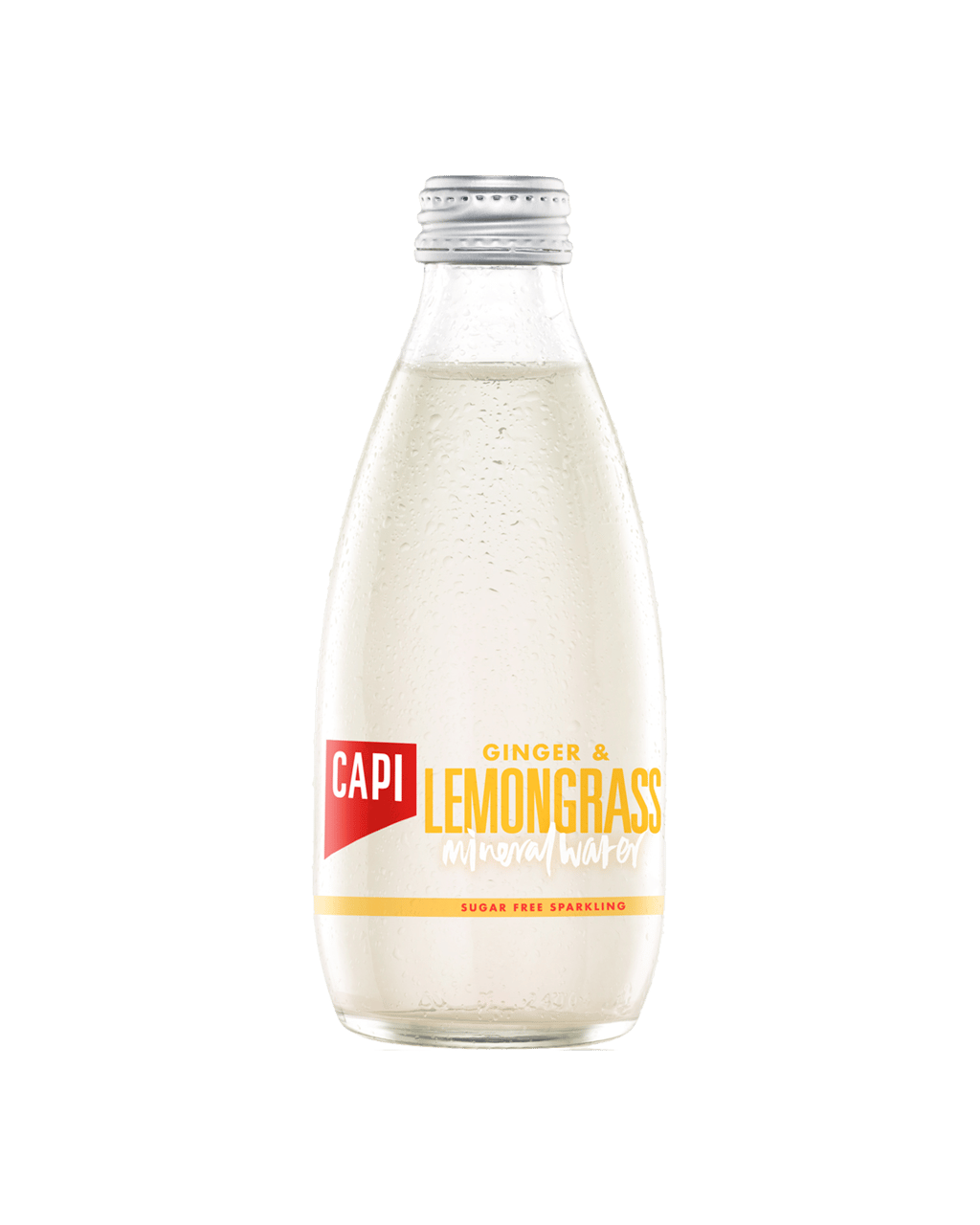 Buy Capi Lemongrass & Ginger Sparkling Mineral Water 250ml Online ...