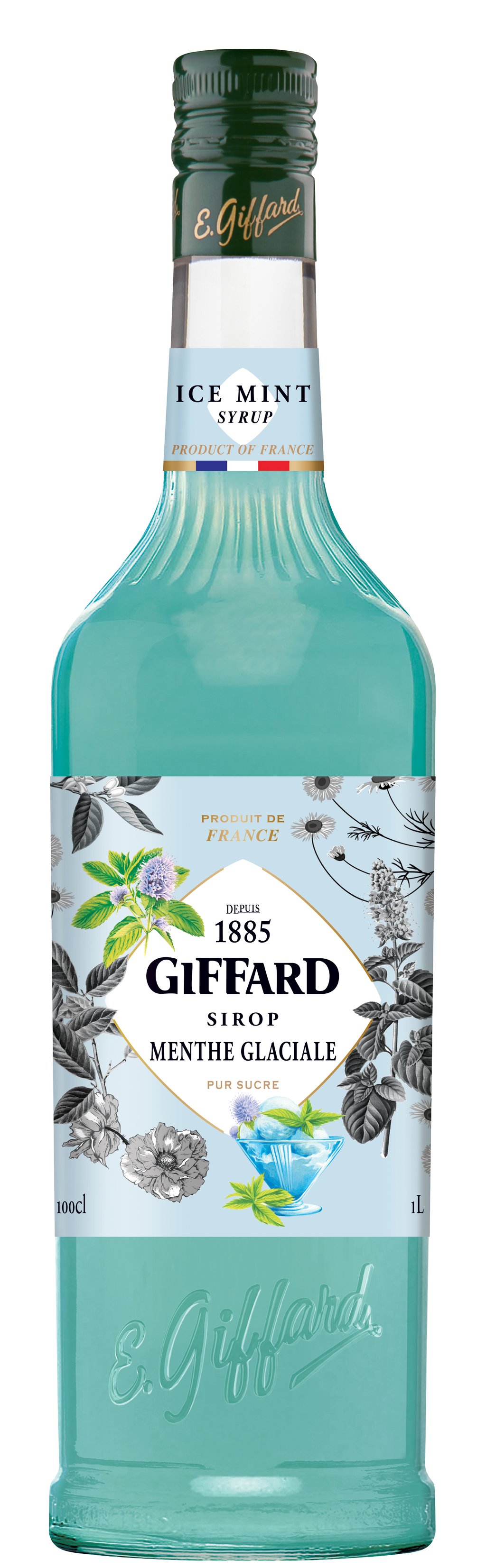 Buy Giffard Ice Mint ( Menthe Glacial ) Syrup 1000 Ml Online @Lowest Price