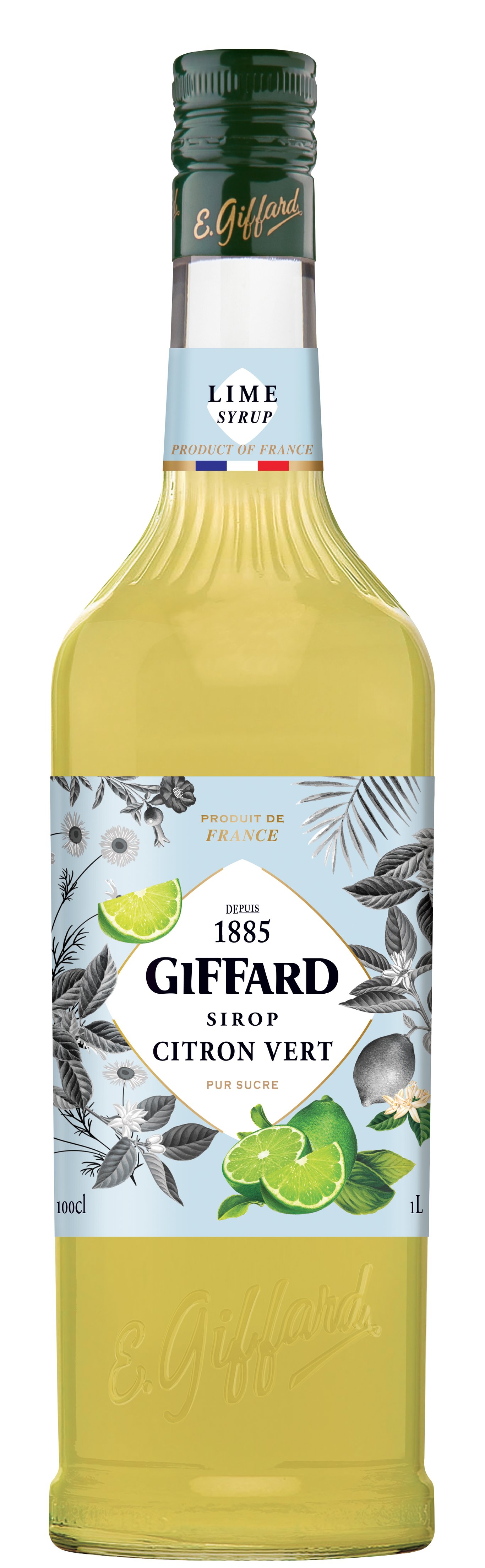 Buy Giffard Lime ( Citron Vert ) Syrup 1000 Ml Online @Lowest Price