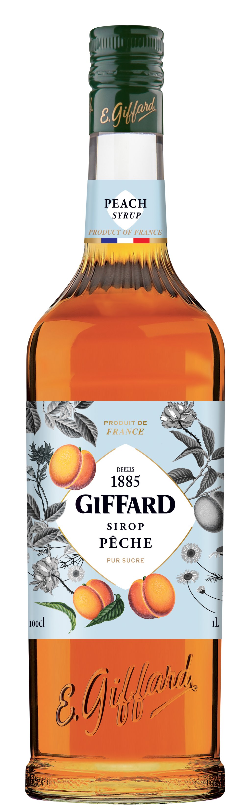 Buy Giffard Peach (peches) Syrup 1lt Online @Lowest Price