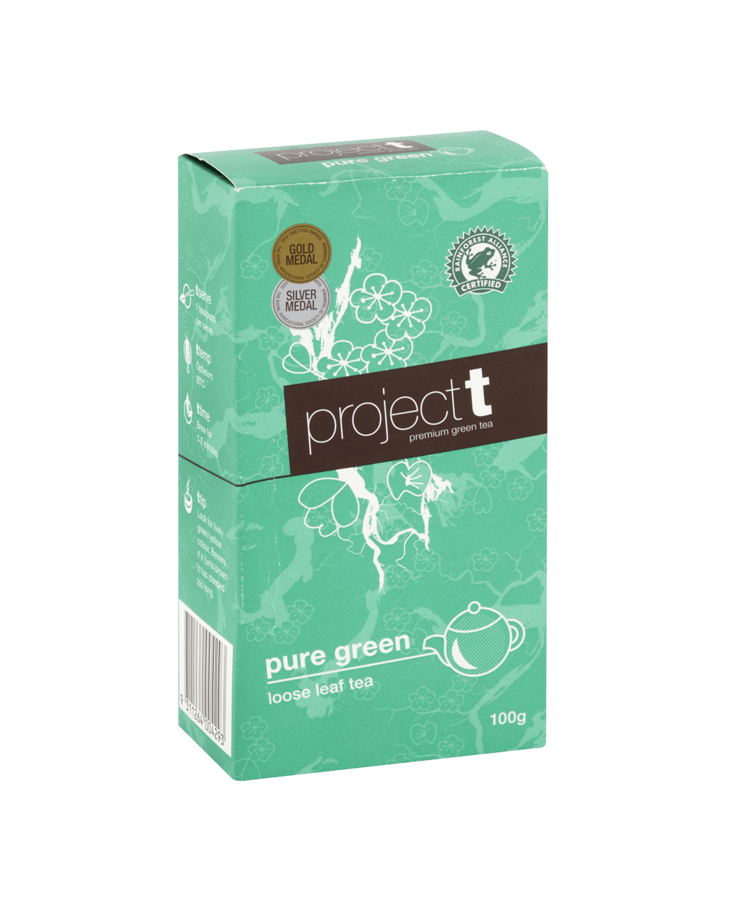 Buy Project T Pure Green Loose Leaf Tea 100g 5 Packs Online @Lowest Price