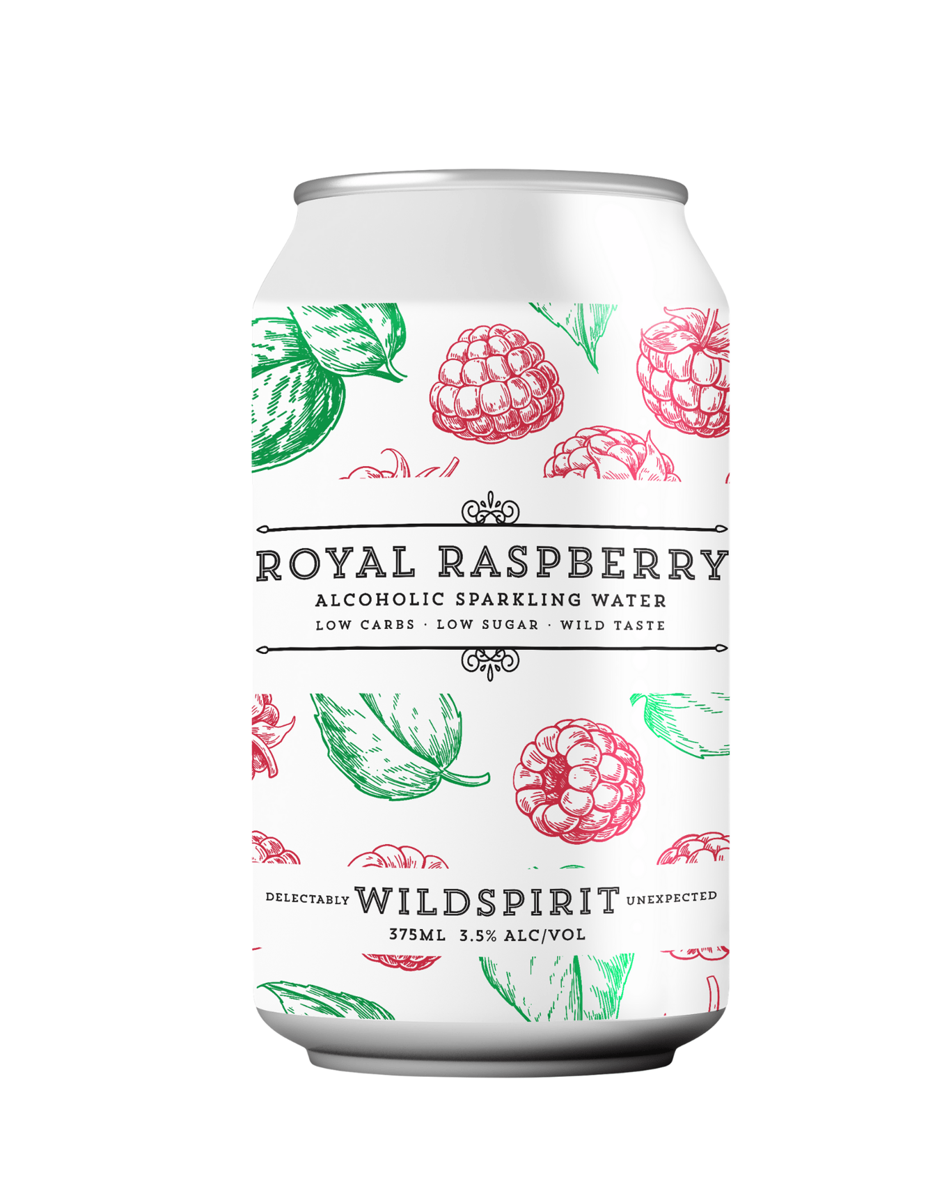 Buy Wildspirit Distilling Co Royal Raspberry Alcoholic Sparkling Water ...