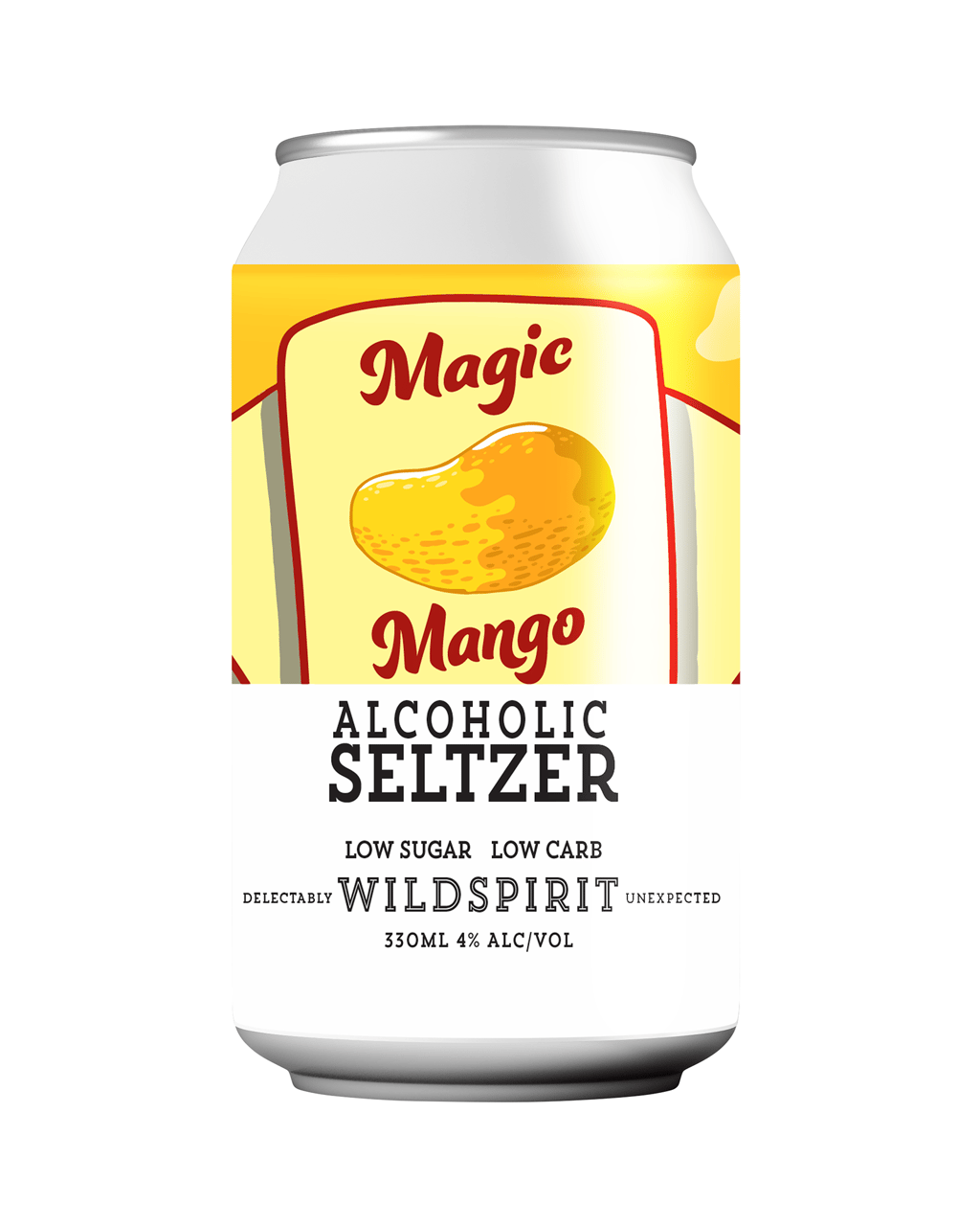 Buy Wild Spirit Magic Mango Alcoholic Seltzer 330ml Online @Lowest Price