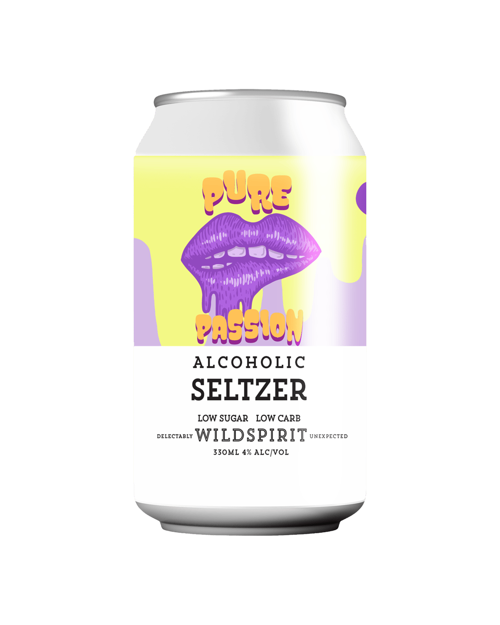 Buy Wild Spirit Pure Passion Alcoholic Seltzer 330ml Online @Lowest Price