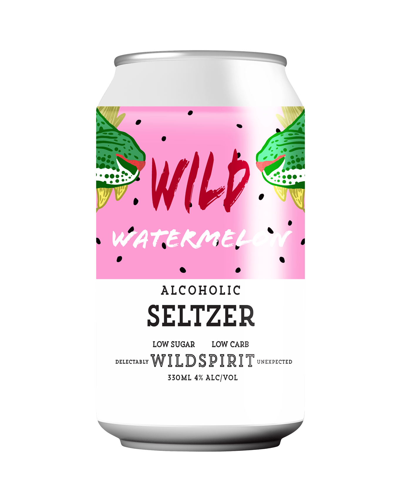 Buy Wild Spirit Wild Watermelon Alcoholic Seltzer 330ml Online (Low ...