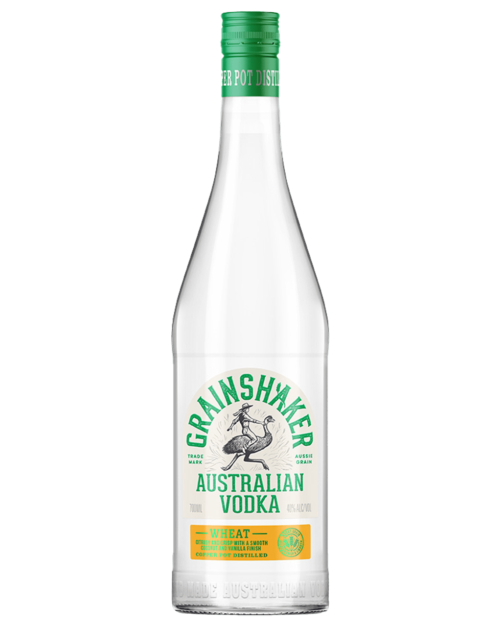 Buy Grainshaker Australian Vodka - Wheat 700ml Online @Lowest Price