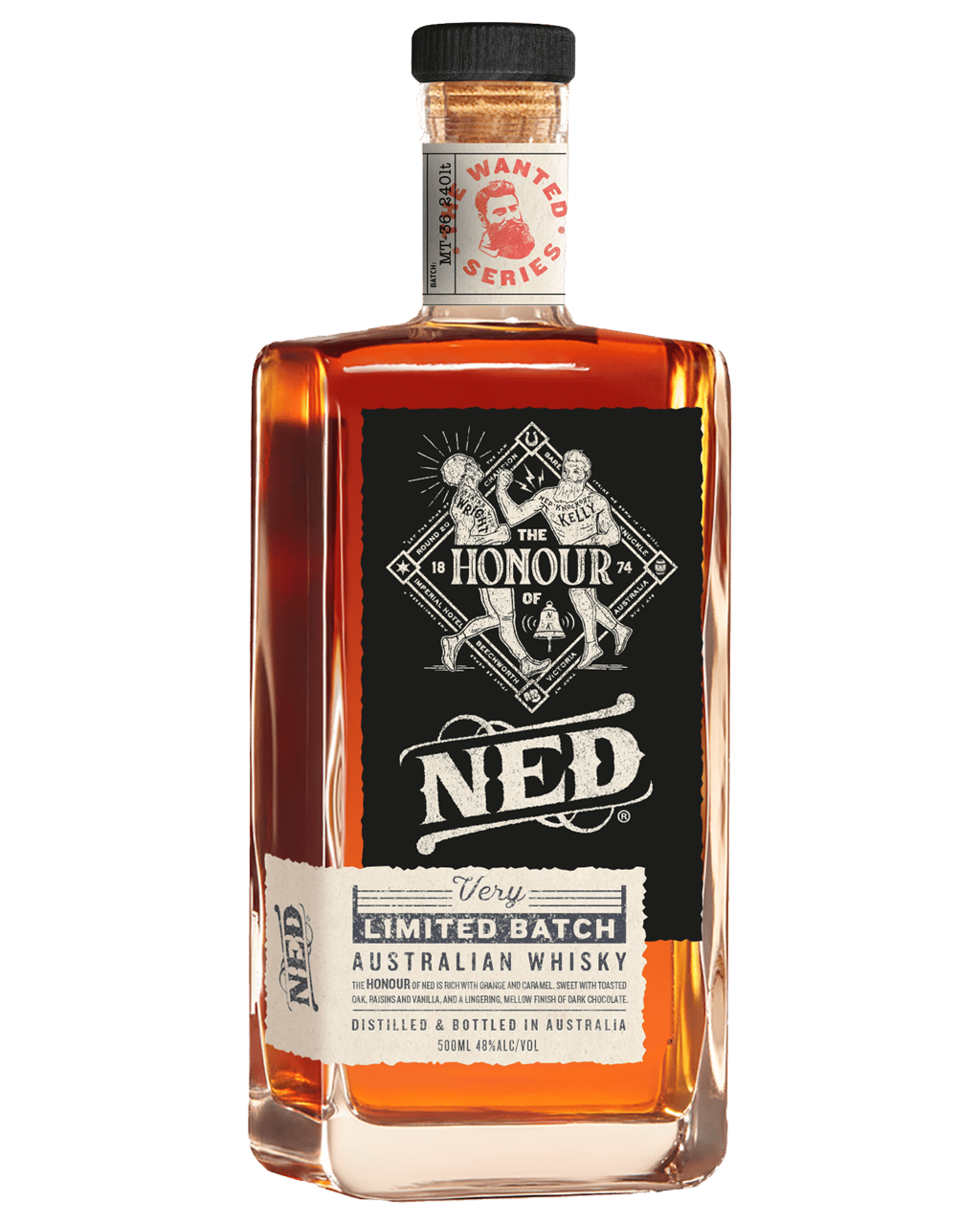 Buy Ned Australian Whisky Honour - The Wanted Series 500ml Online ...