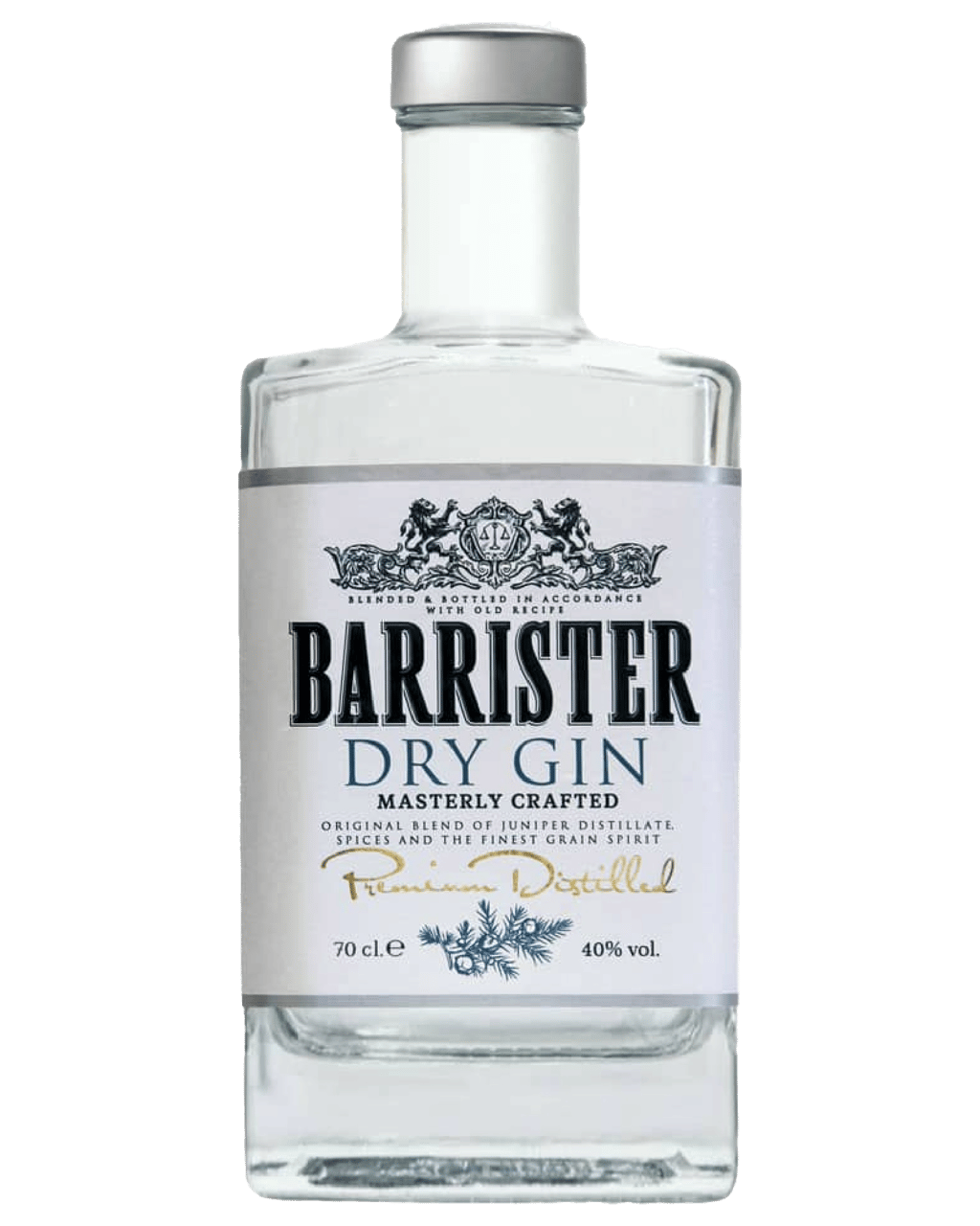 Barrister Dry Gin 700mL - Boozy