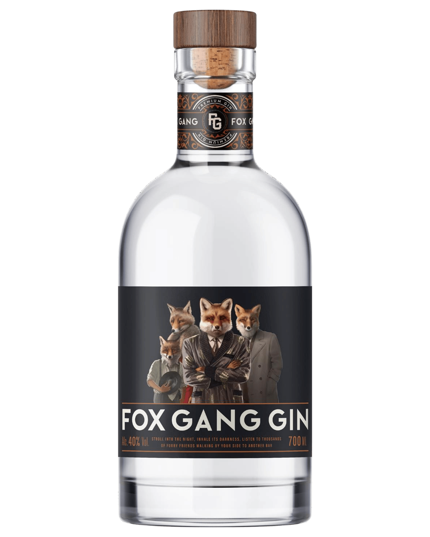 Buy Fox Gang Dry Crafted Gin 700ml Online @Lowest Price