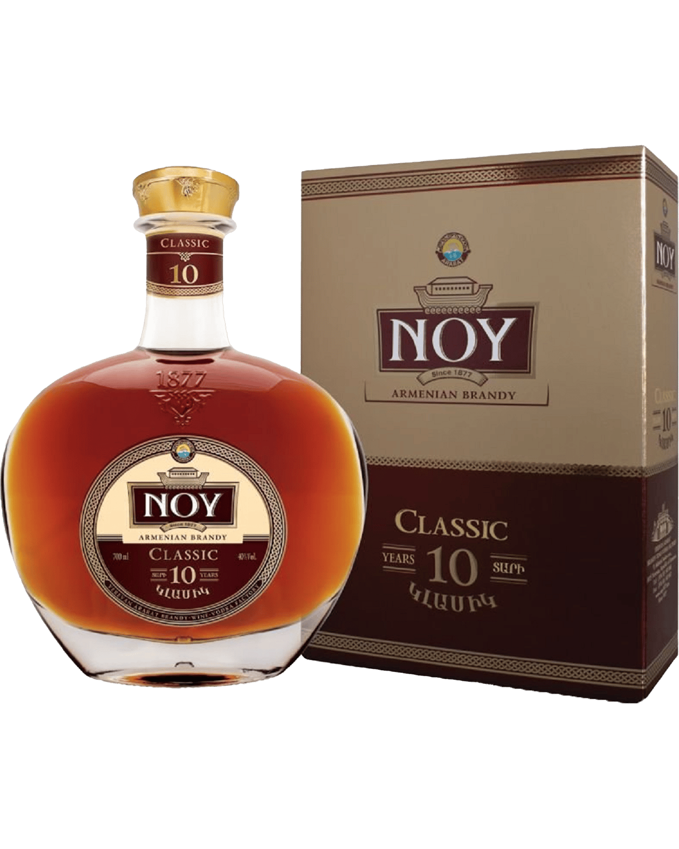 Buy Noy Classic 10 Year Old Armenian Brandy 700ml Online @Lowest Price