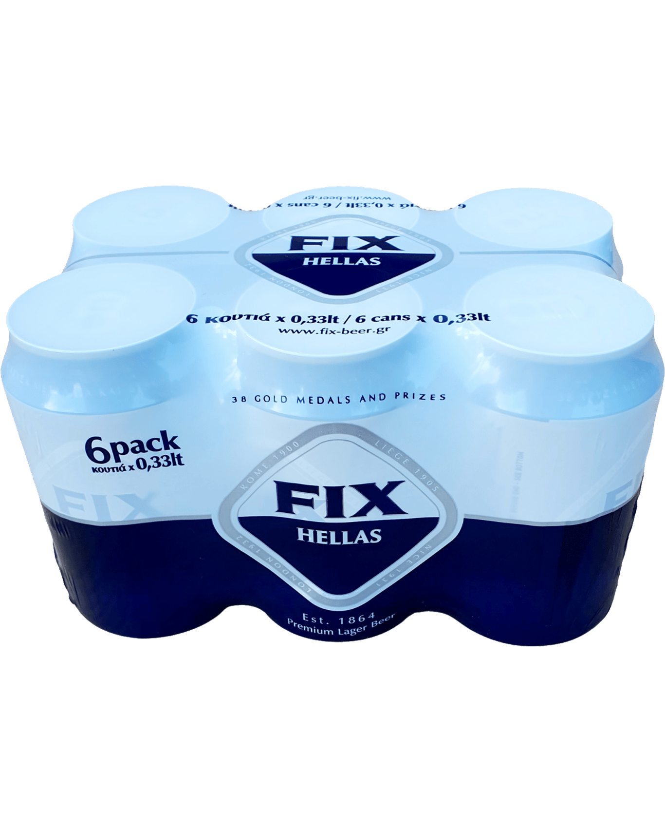 Buy Fix Hellas Lager Fix Greek Beer Cans 24 X 330ml Online @Lowest Price