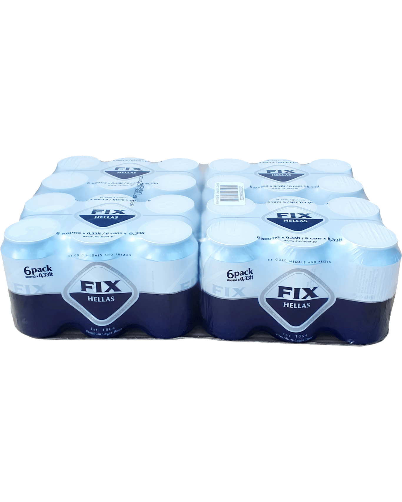 Buy Fix Hellas Lager Fix Greek Beer Cans 24 X 330ml Online @Lowest Price