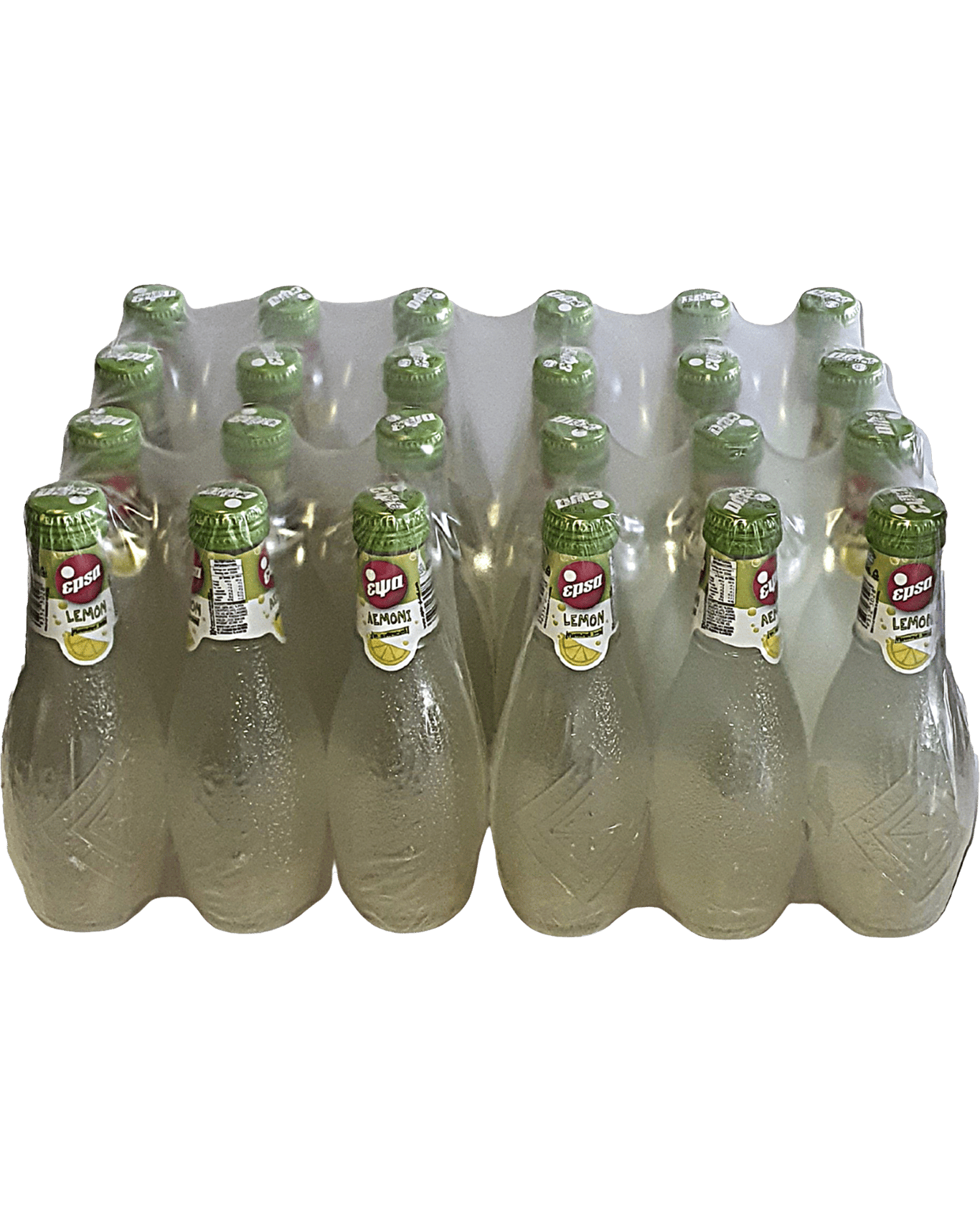 Buy Epsa Greek Soft Drink Epsa Sparkling Lemon Bottles 24 X 232ml ...