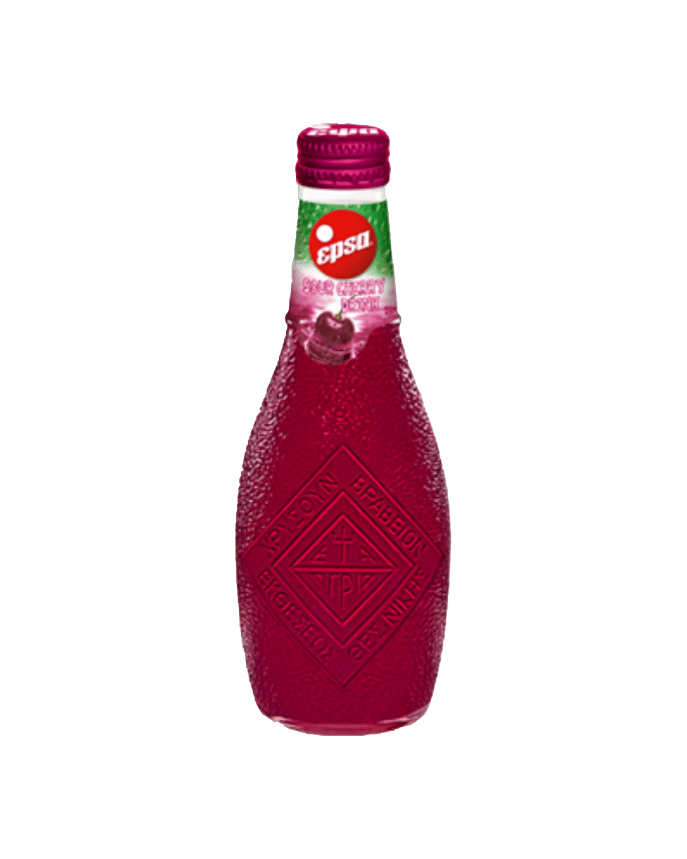Buy Epsa Greek Soft Drink Epsa Sparkling Sour Cherry Bottles 24 X 232ml ...