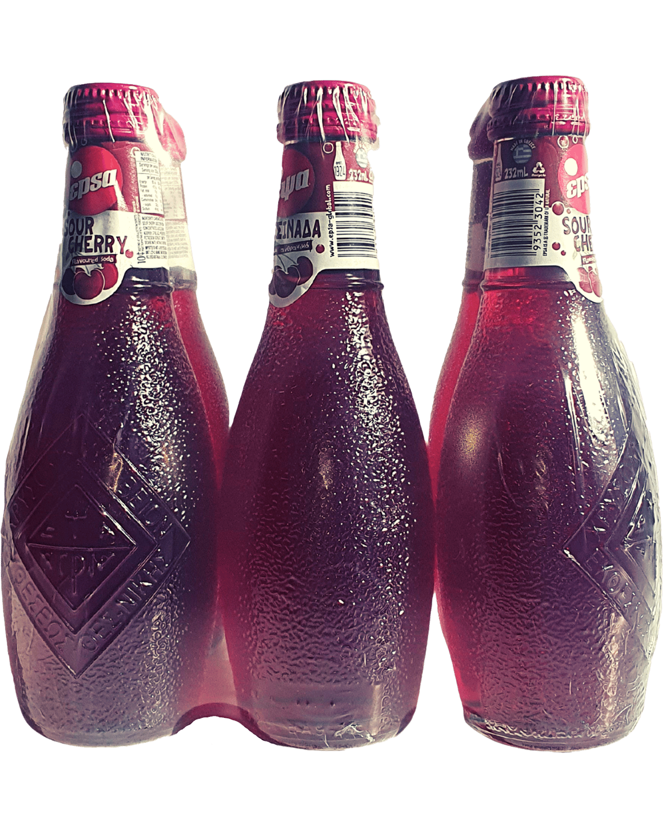 Buy Epsa Greek Soft Drink Epsa Sparkling Sour Cherry Bottles 24 X 232ml ...