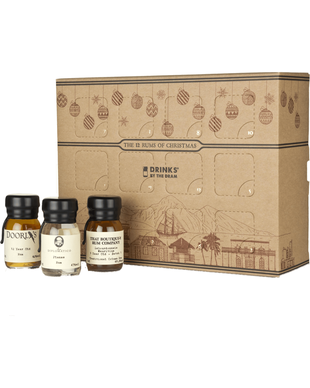 Drinks By The Dram The 12 Rums Of Christmas - Boozy