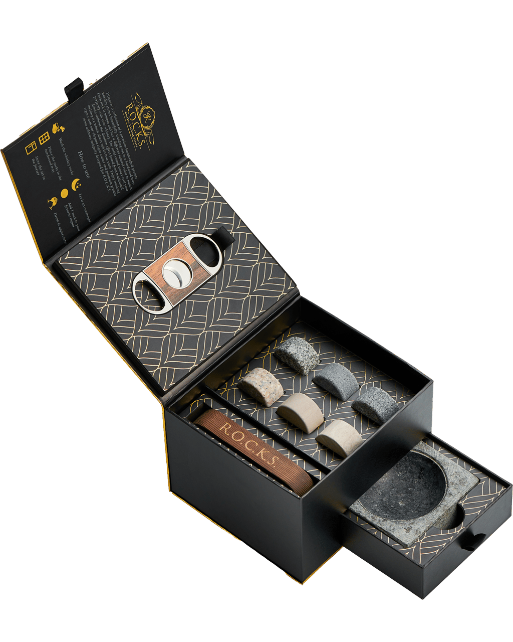 Buy Wine Stash Whisky & Cigar Gift Set Online @Lowest Price
