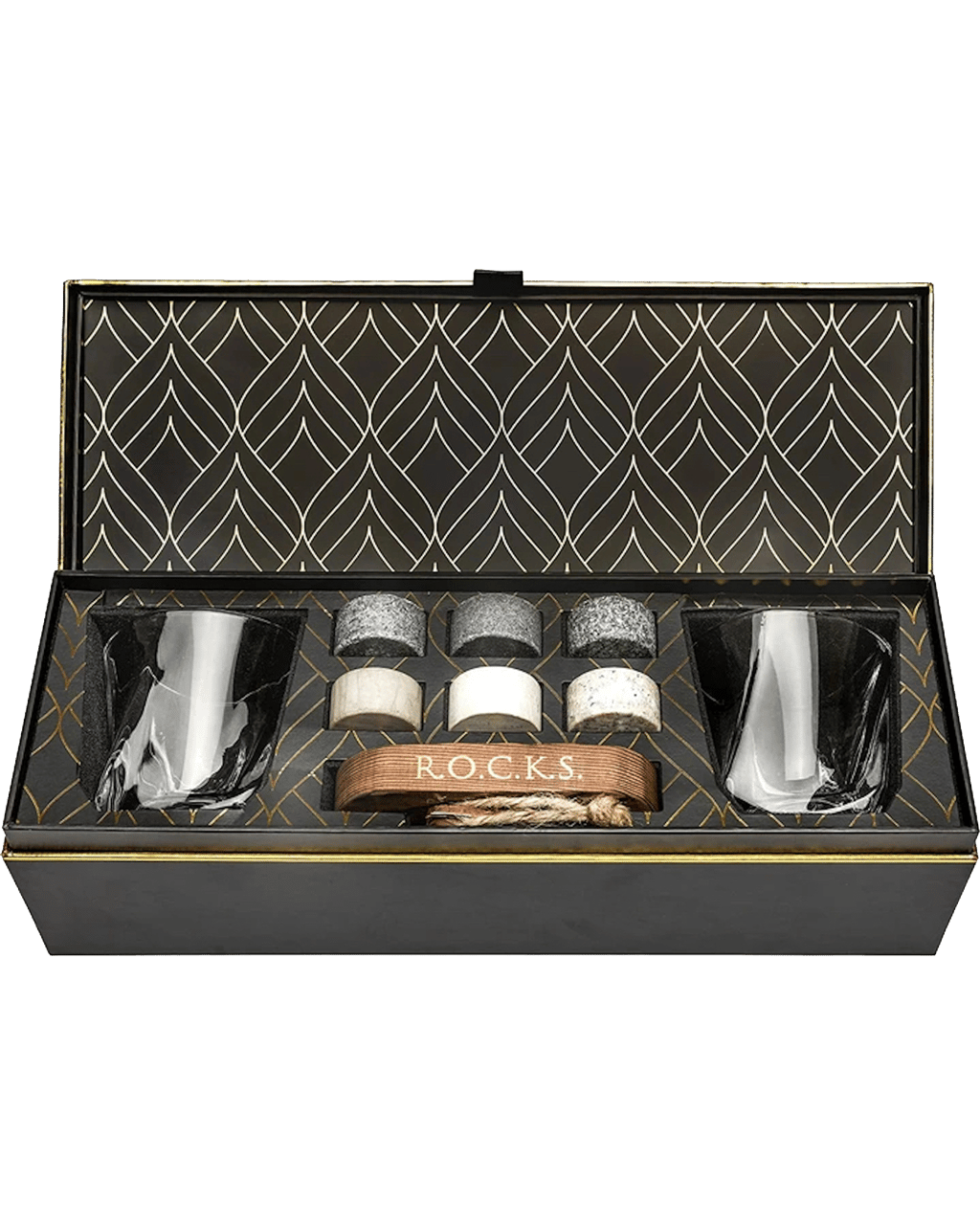Buy Rocks Whiskey Stones Gift Set With Glasses Online @Lowest Price