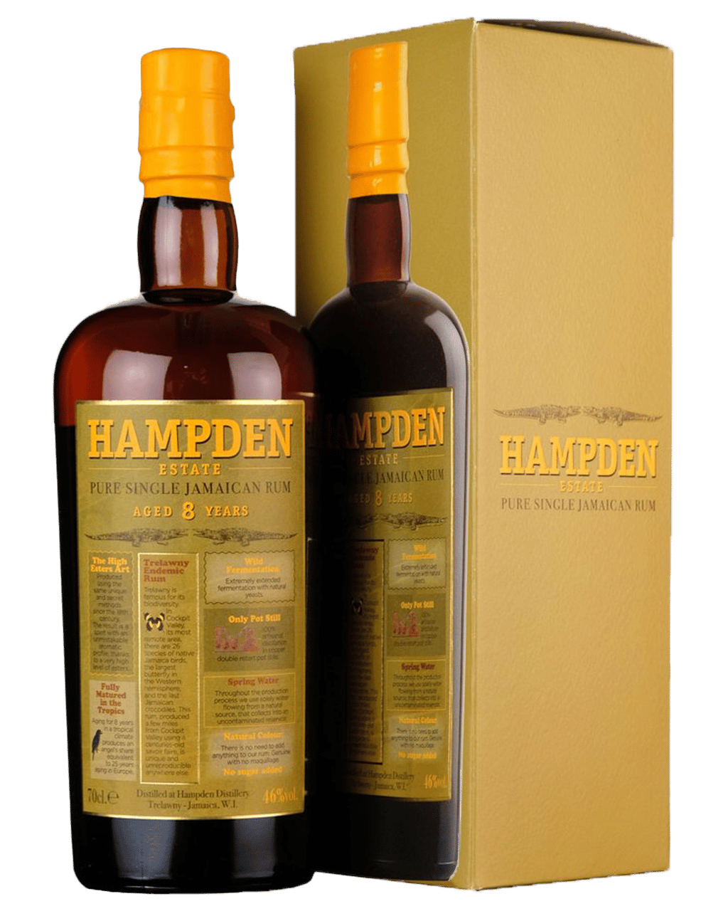 Buy Hampden Estate 8 Year Pure Single Jamaican Rum Online @Lowest Price