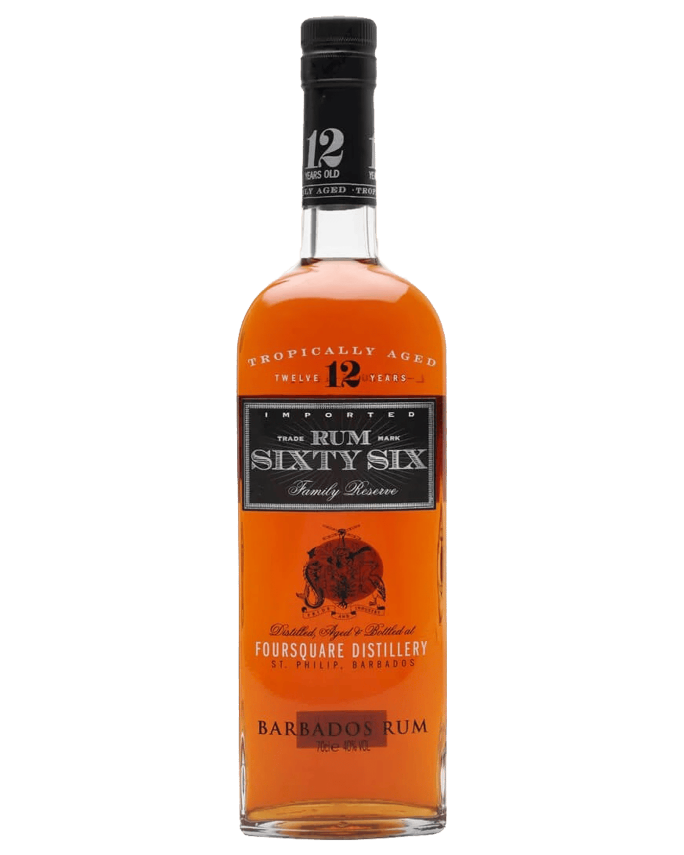 Buy Rum Sixty Six 12 Year Foursquare Family Reserve Rum Online @Lowest ...