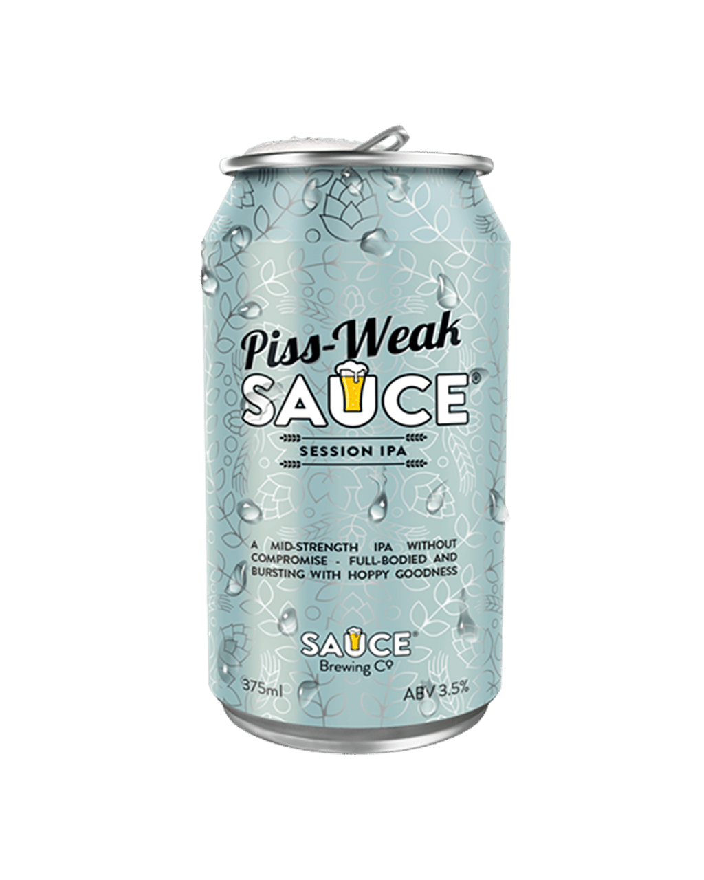 Buy Sauce Brewing Co Piss-weak Sauce Session Ipa Cans 375ml Online ...