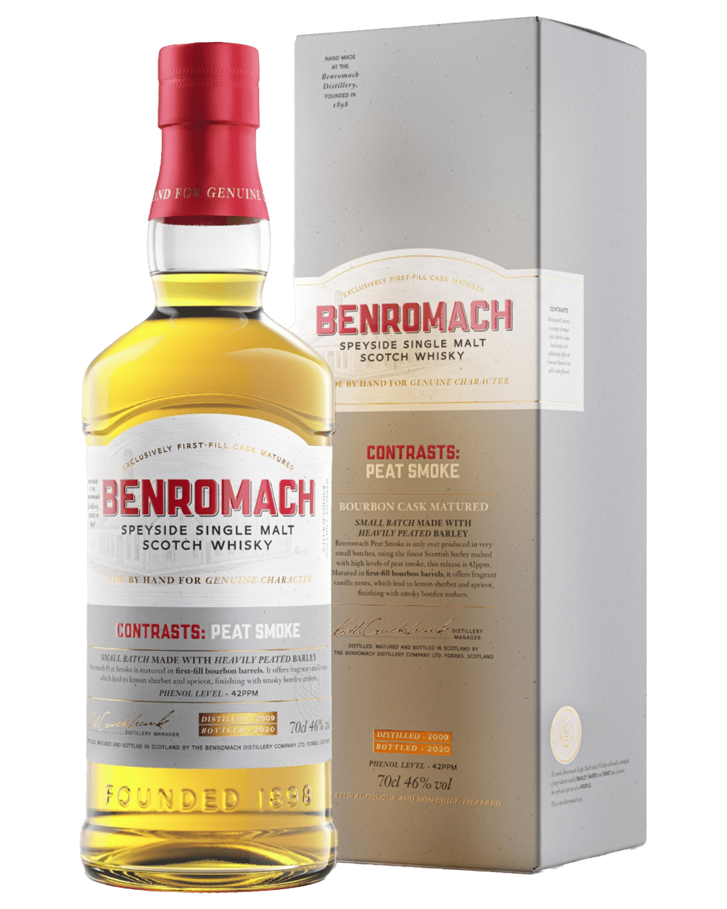 Buy Benromach Peat Smoke 700ml Online @Lowest Price