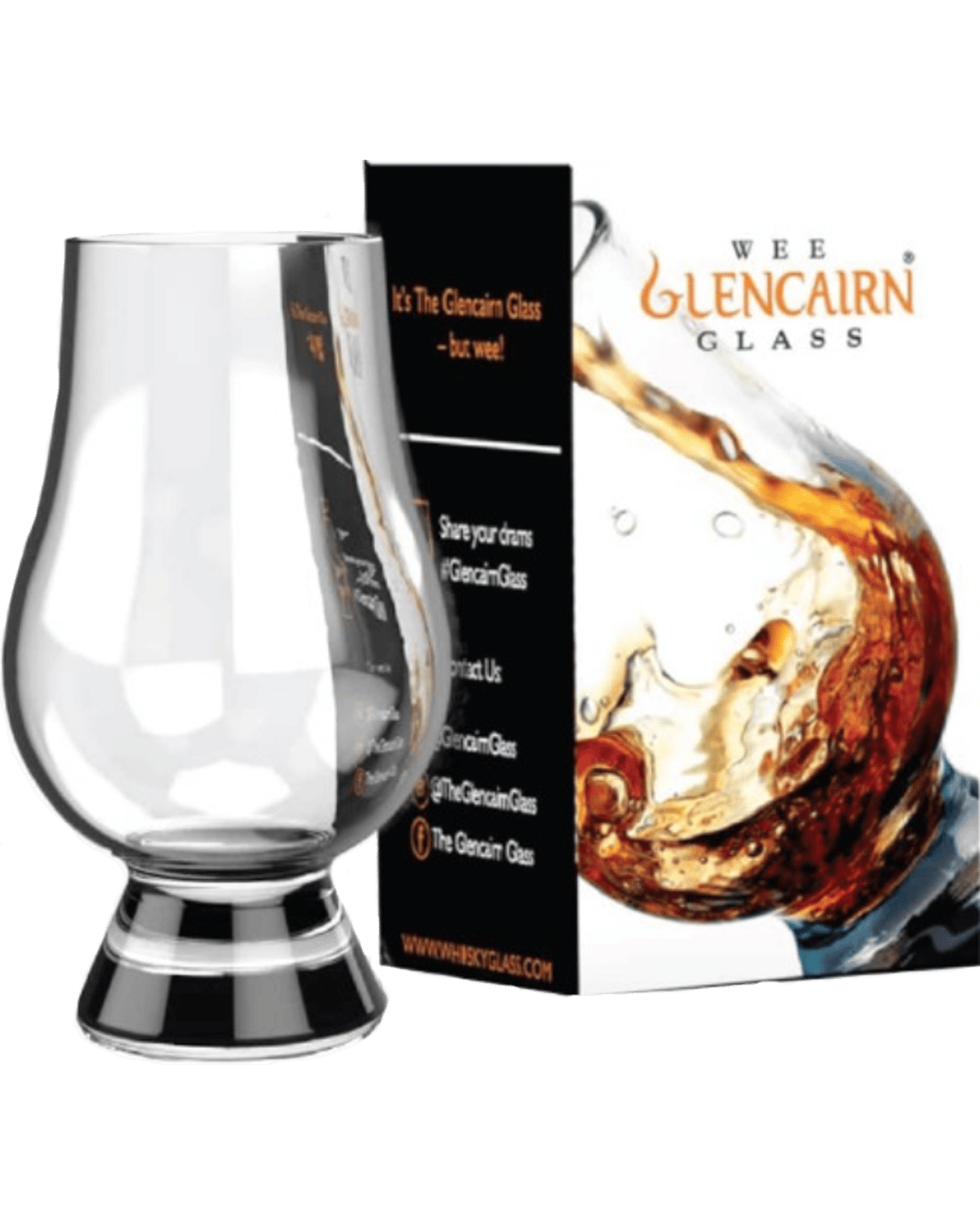 Buy Glencairn Wee Crystal Whisky Glasses In Gift Boxes 70ml Online @Lowest Price