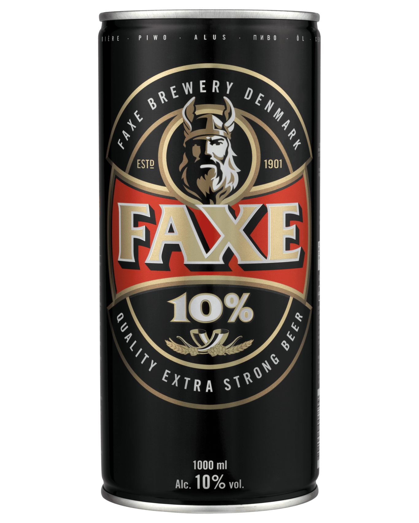 Buy Faxe 10% Strong Lager 12 X 1l Cans Online @Lowest Price