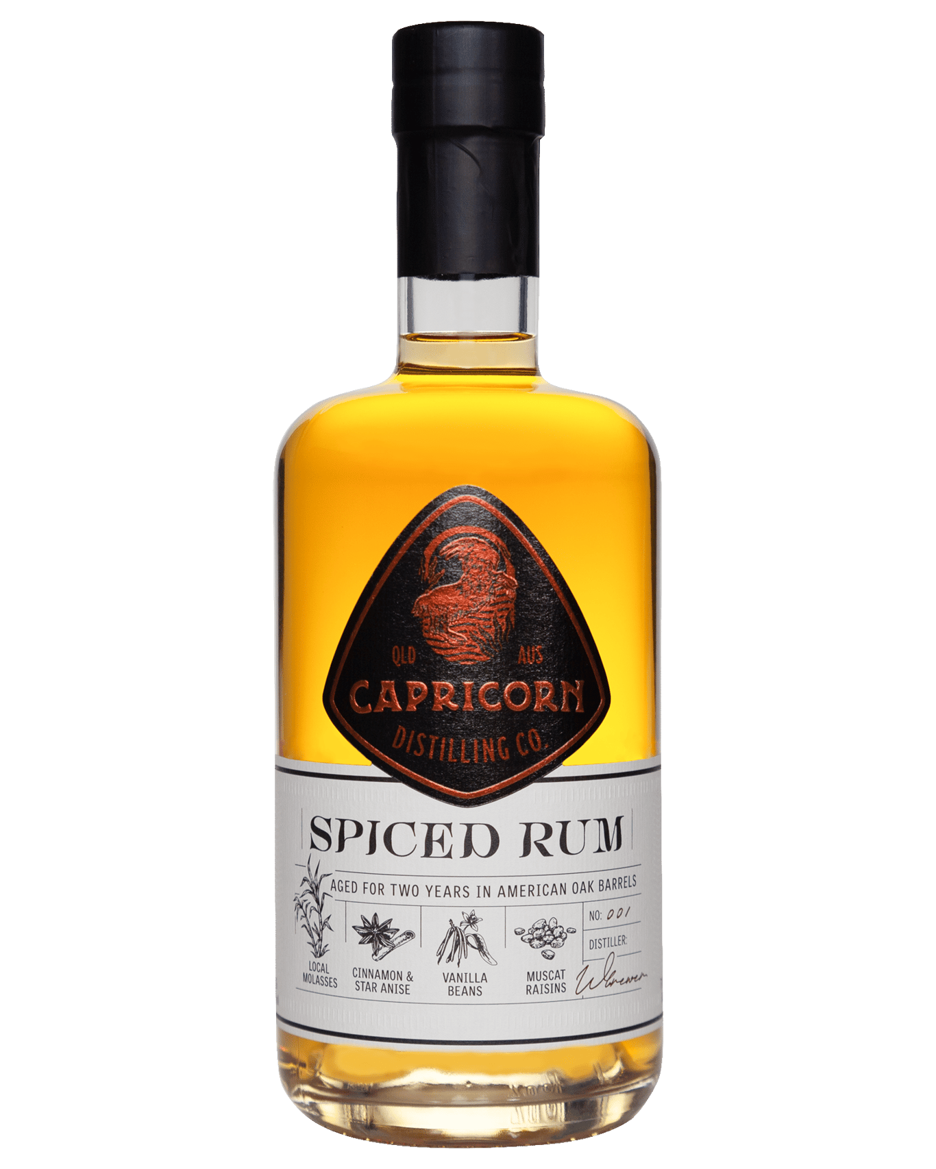 Buy Capricorn Distilling Co Spiced Rum 700ml Online @Lowest Price