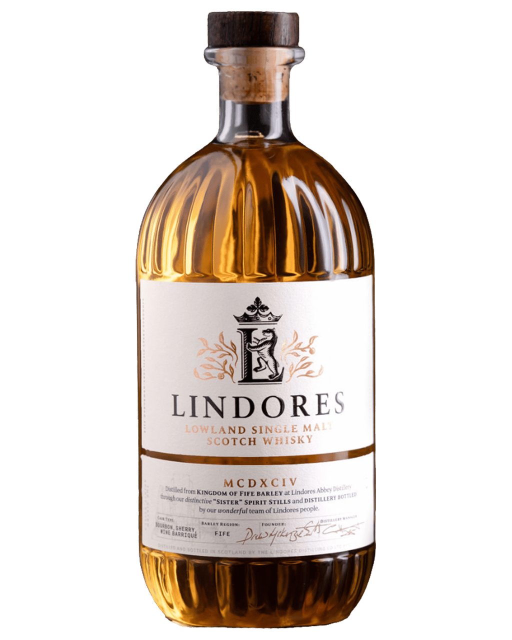 Buy Lindores Abbey Distillery Mcdxciv Single Malt Scotch Whisky 700ml ...