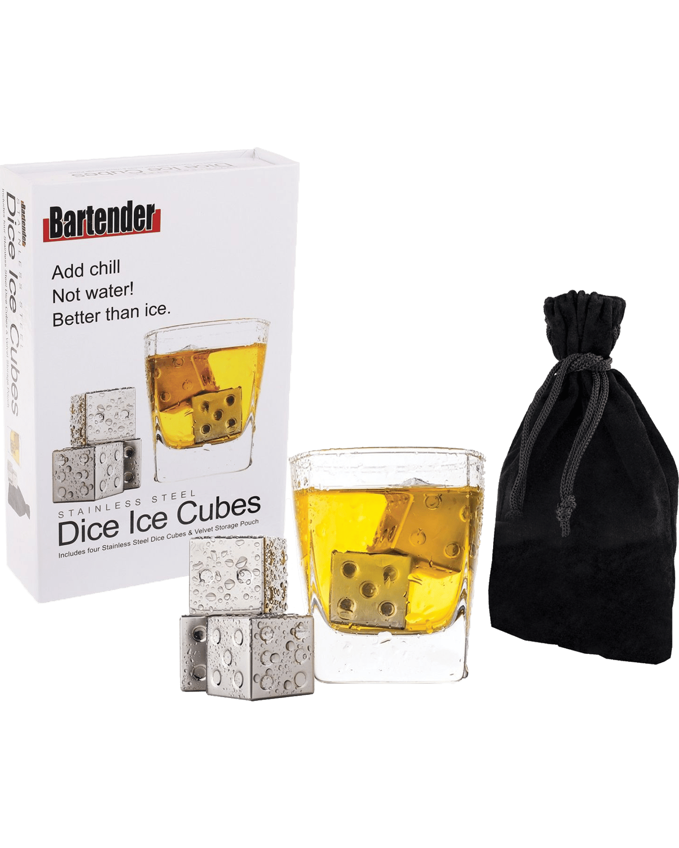 Buy Avanti Stainless Steel Whiskey Dice Ice Cubes Online @Lowest Price