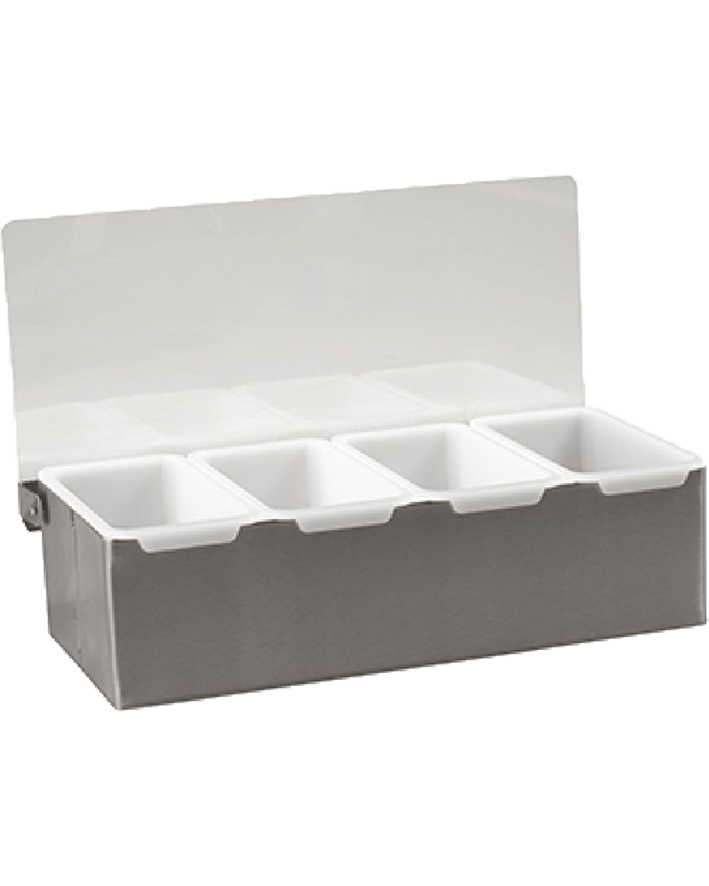 Buy Trenton Cocktail Bar 4 Compartment Condiment Dispenser Stainless ...