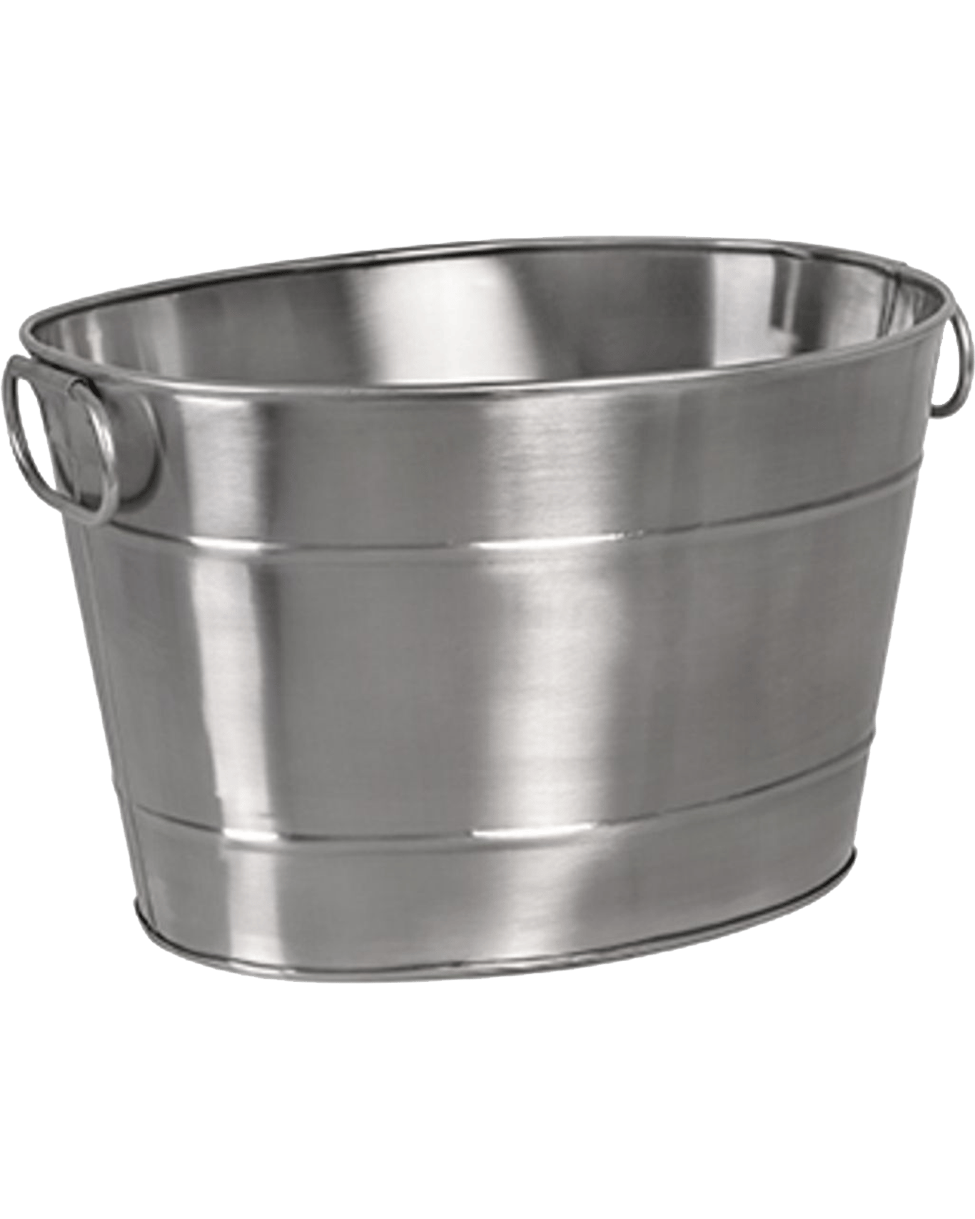 Buy Moda Oval Beverage Tub Matte Stainless Steel 36 X 22 X 27cm Online ...