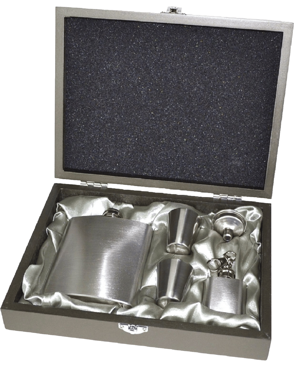 Buy Purplespoilz Hip Flask Gift Boxed Set Stainless Steel Online ...