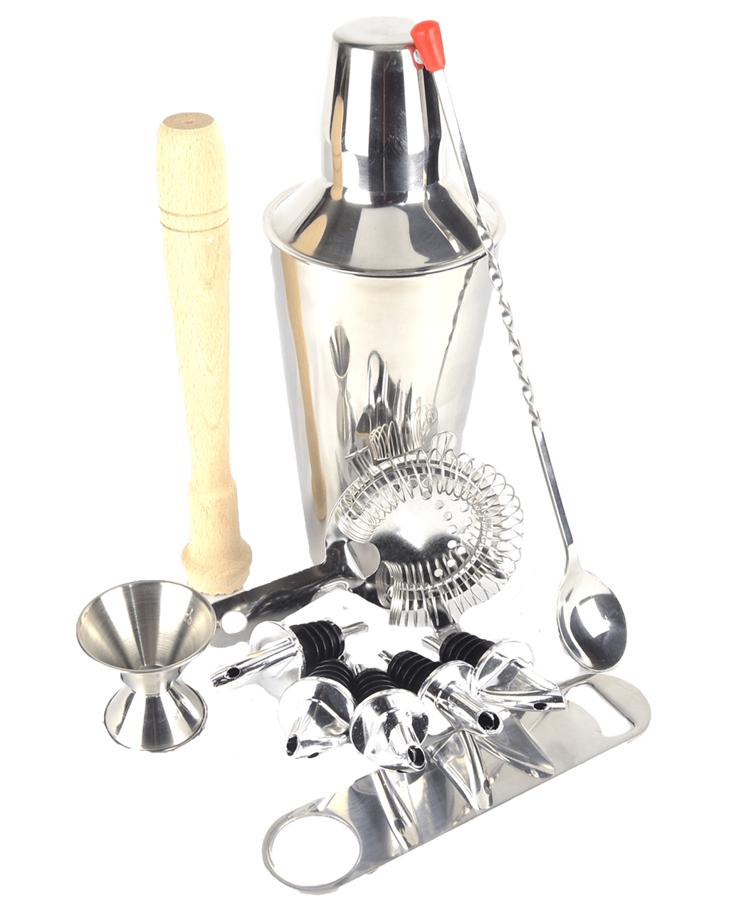 Buy Purplespoilz 10 Piece Cocktail Set With Free Flow Pourers And Free ...
