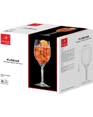 Buy Bormioli Rocco Florian White Wine Glass Set 380ml Online @Lowest Price