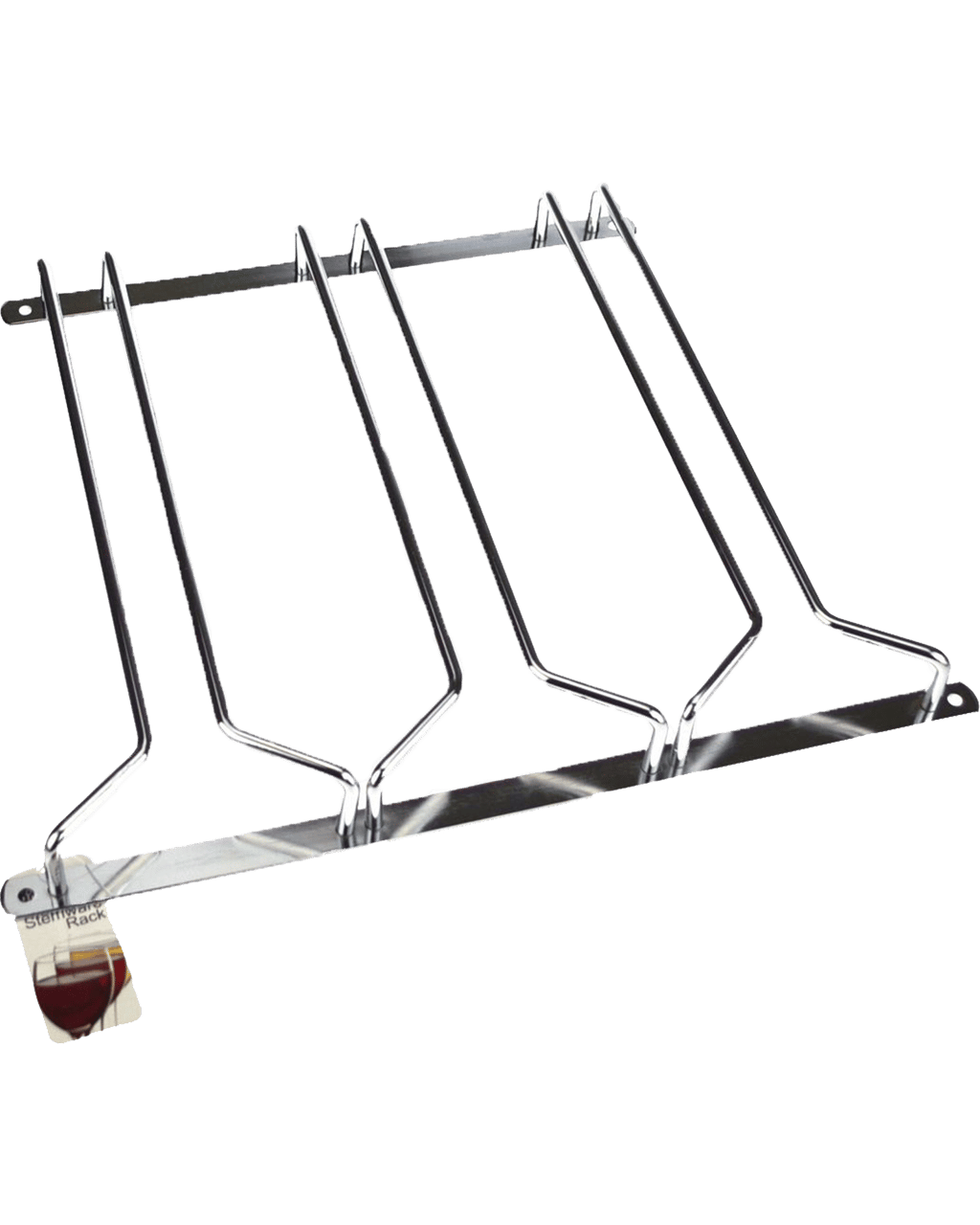 Buy Bartender Triple Glass Rack 28cm Long Set Online @Lowest Price