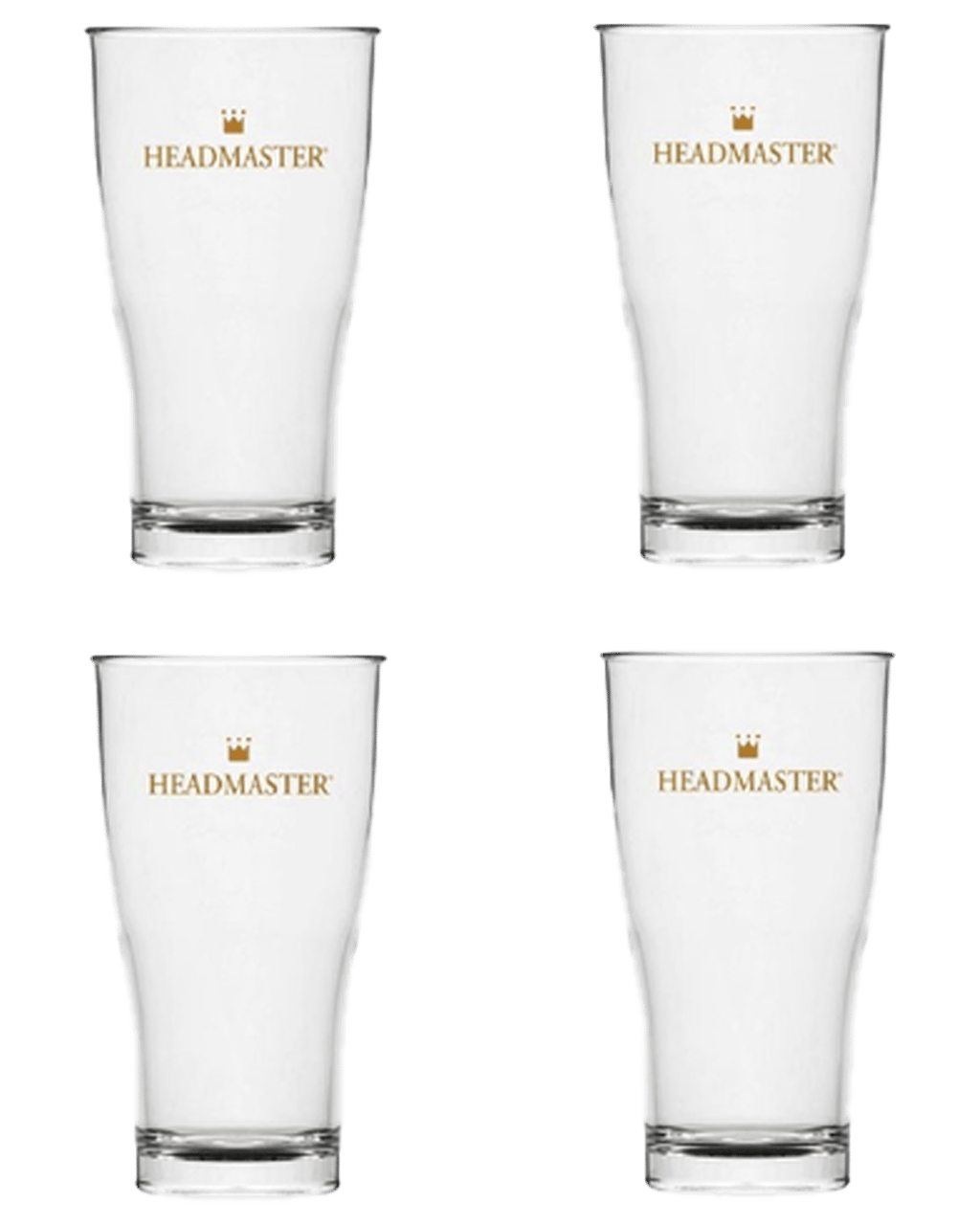 Buy Polysafe Conical Headmaster Schooner Glass Set 425ml Online @Lowest ...