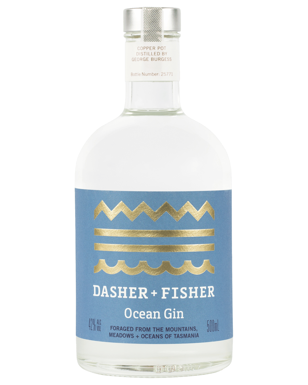 Buy Dasher + Fisher Ocean Gin 500ml Online (Lowest Price Guarantee ...