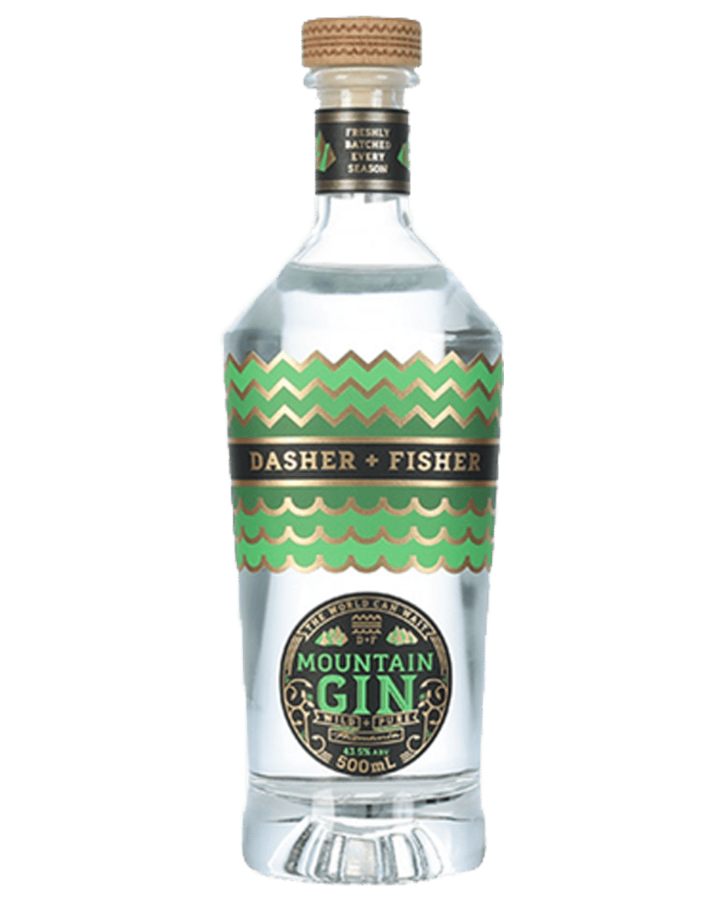 Buy Dasher + Fisher Mountain Gin 500ml Online @Lowest Price